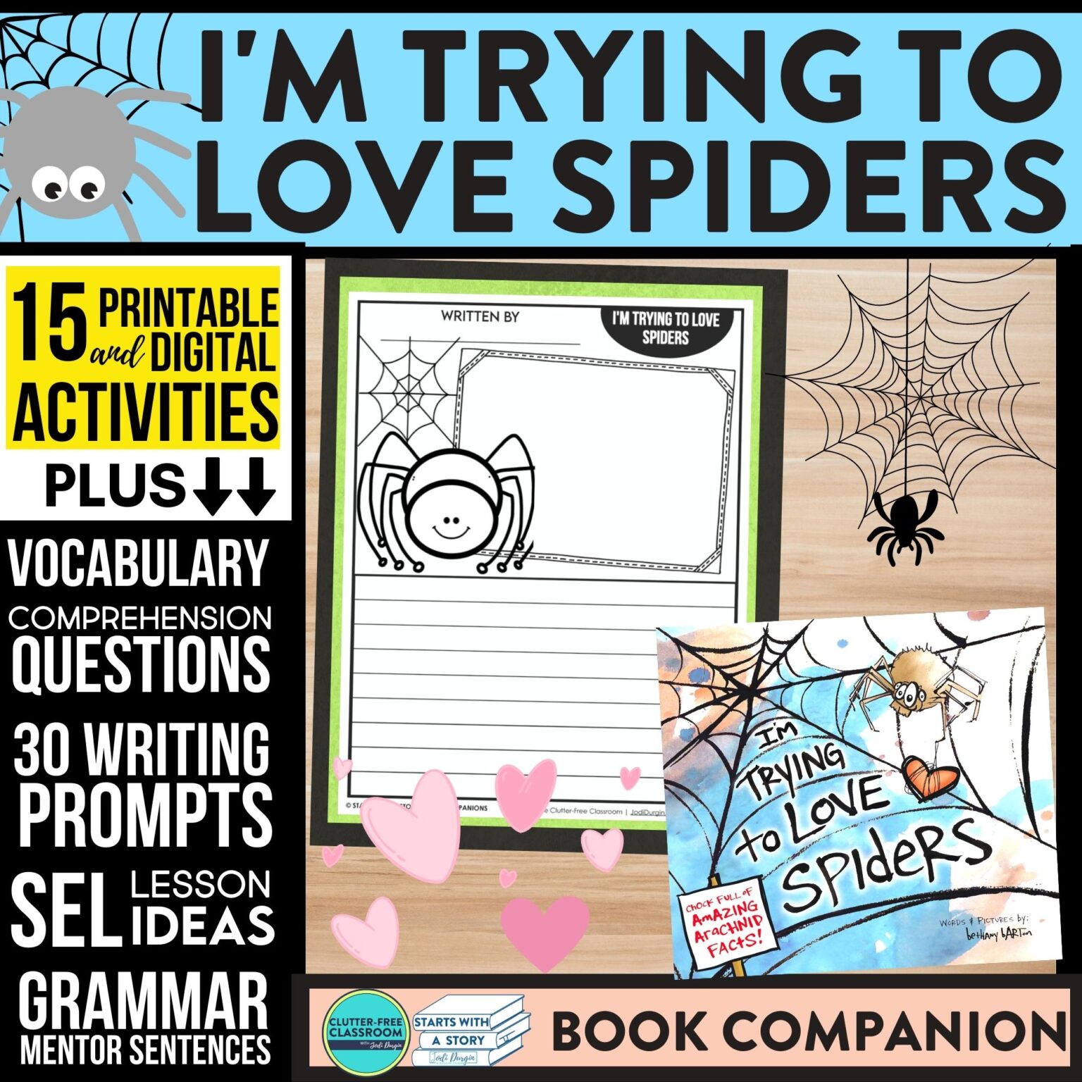 I'm Trying to Love Spiders Activities and Lesson Plans for 2024 ...