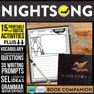 Nightsong Activities and Lesson Plans for 2023 - Clutter-Free Classroom ...