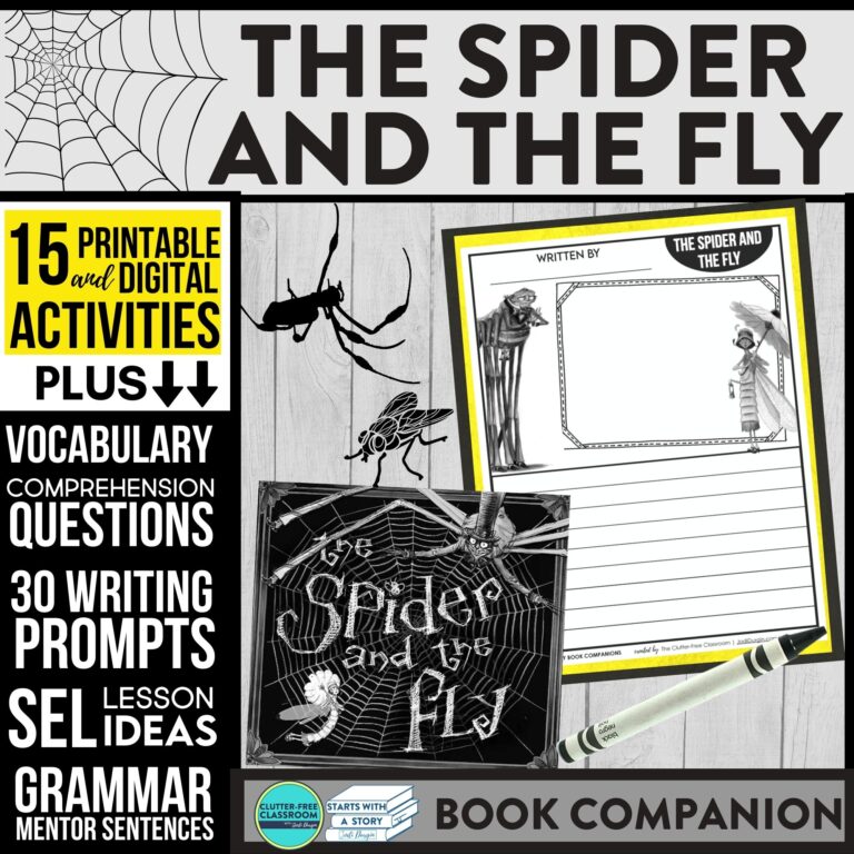 The Spider and the Fly Activities and Lesson Plans for 2025 - Teaching ...