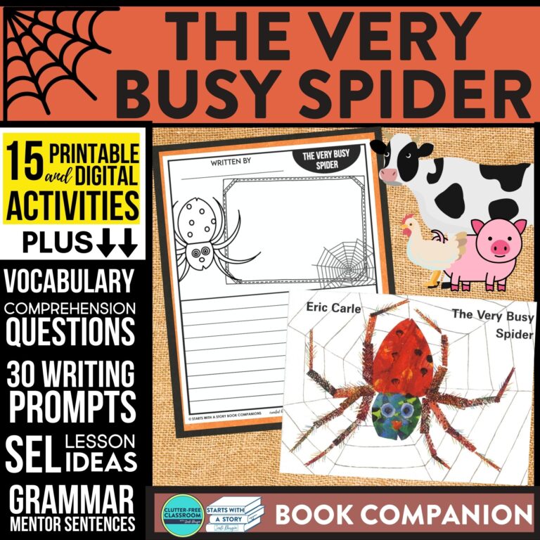 The Very Busy Spider Activities and Lesson Plans for 2025 - Teaching ...
