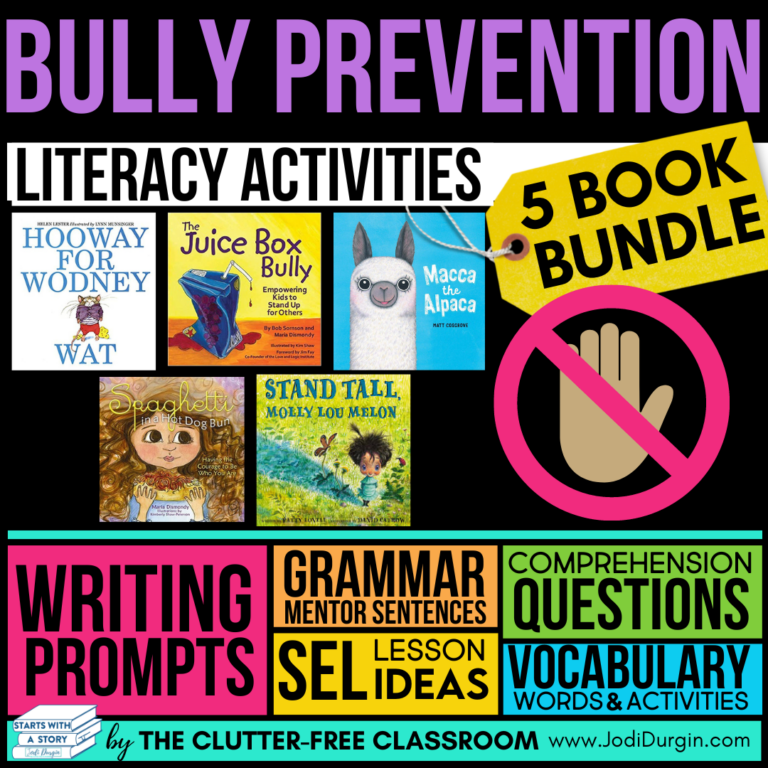 Bullying Prevention Month Activities for Elementary Students in 2026 ...