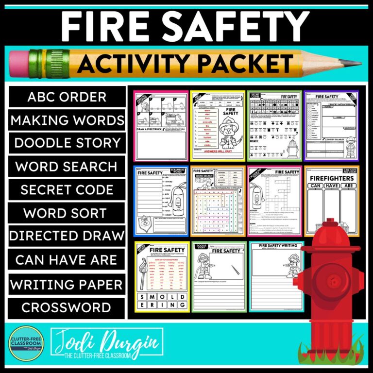 Fire Prevention Week Activities for Elementary Students in 2025 ...