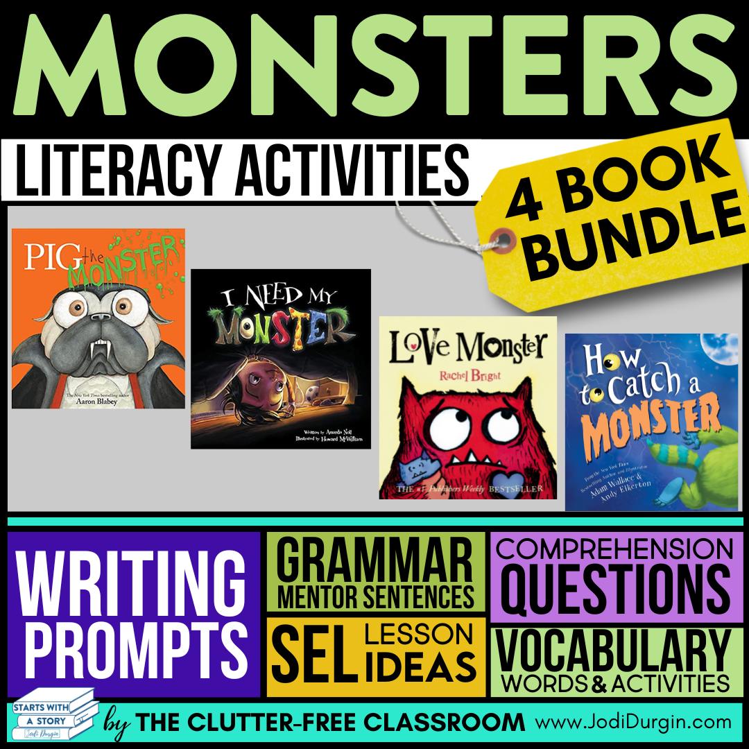 Monster Picture Books for Elementary Teachers in 2024 - Teaching with ...
