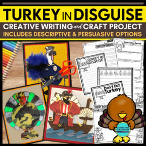 Disguise a Turkey Project Ideas for Elementary Students - Teaching with ...