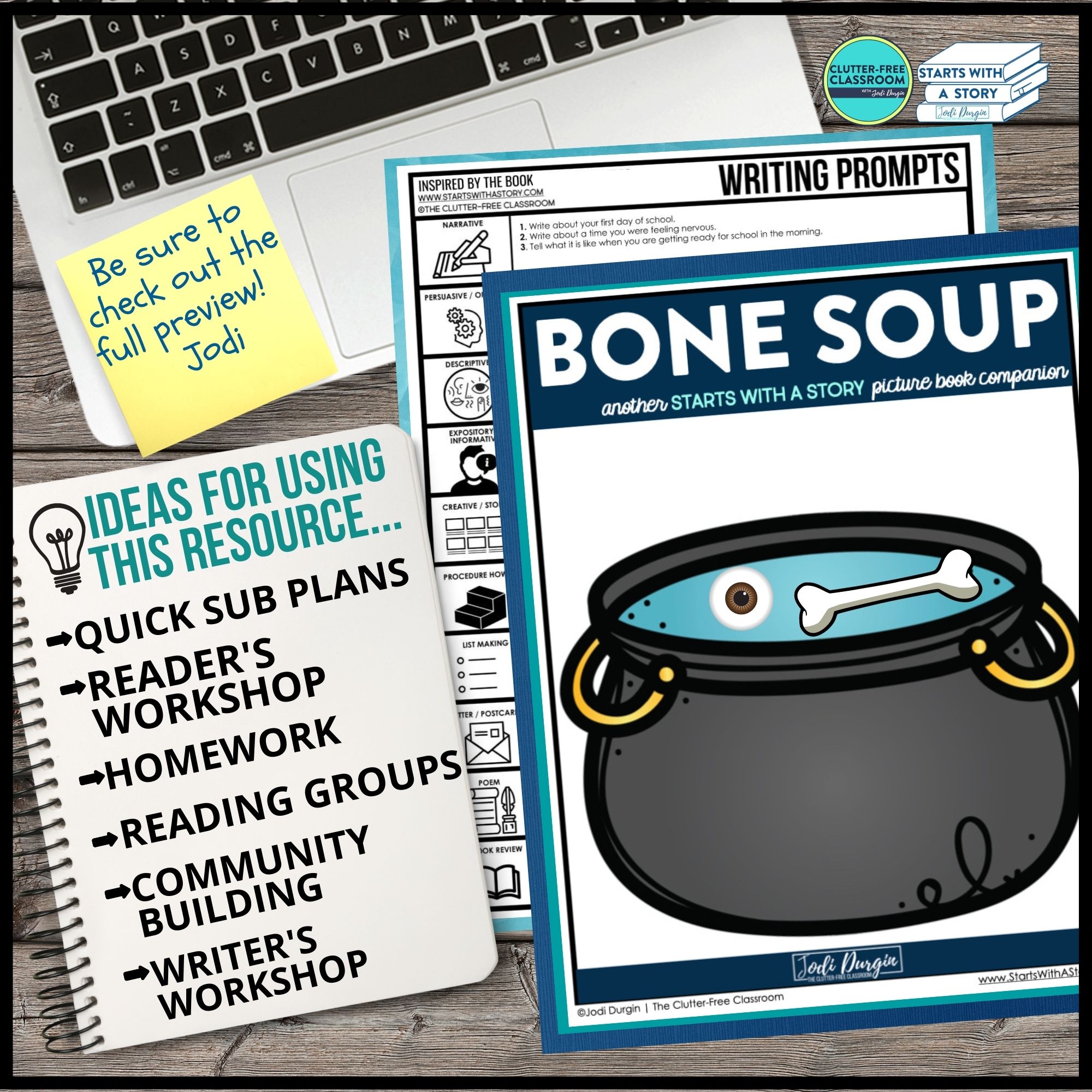 Bone Soup Activities and Lesson Plans for 2025 - Teaching with Jodi ...