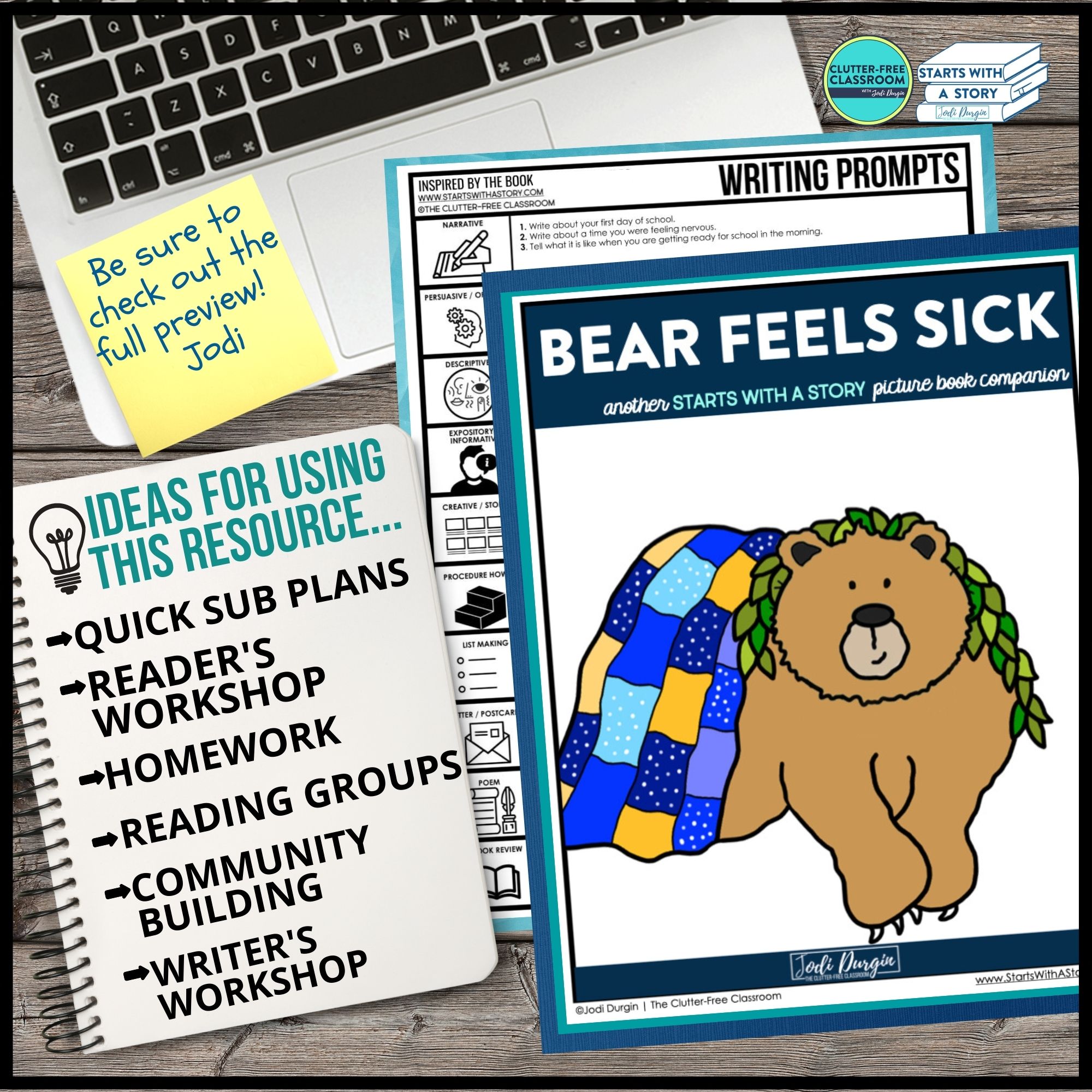 Bear Feels Sick Activities and Lesson Plans for 2025 - Teaching with ...