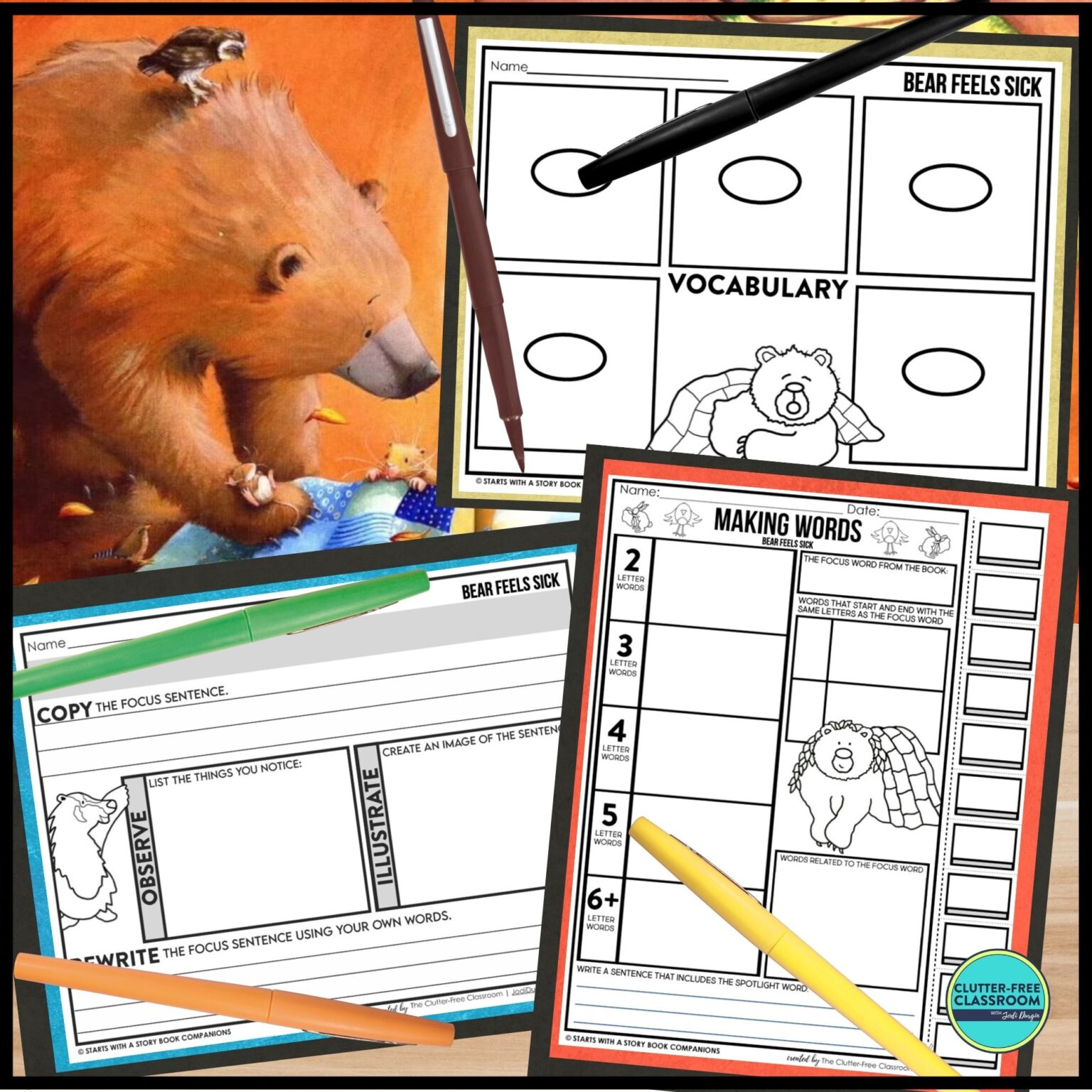 Bear Feels Sick Activities and Lesson Plans for 2025 - Teaching with ...