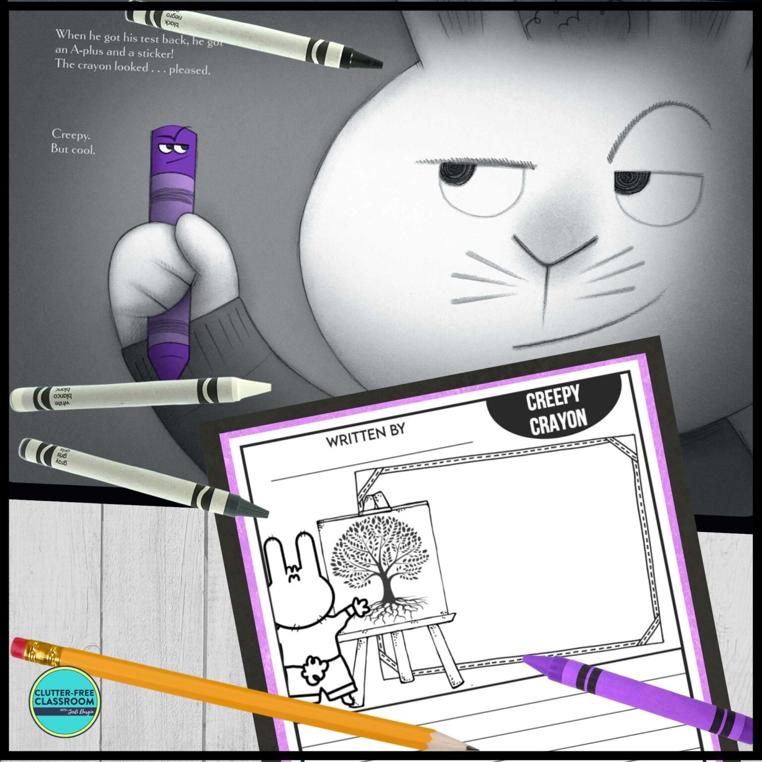 Creepy Crayon Activities and Lesson Plans for 2025 - Teaching with Jodi ...