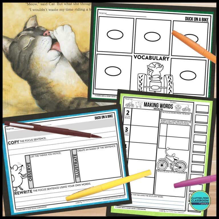 Duck on a Bike Activities and Lesson Plans for 2025 - Teaching with ...