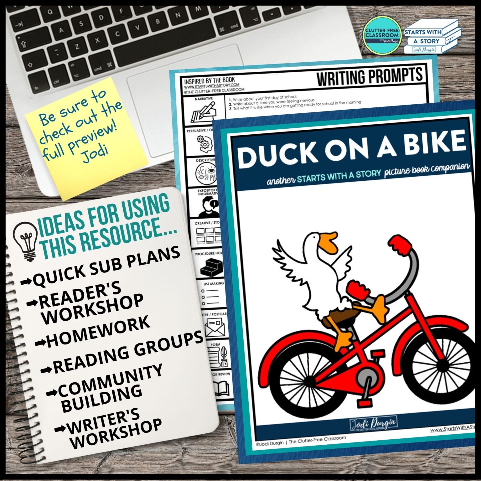 Duck on a Bike Activities and Lesson Plans for 2024 - Teaching with ...