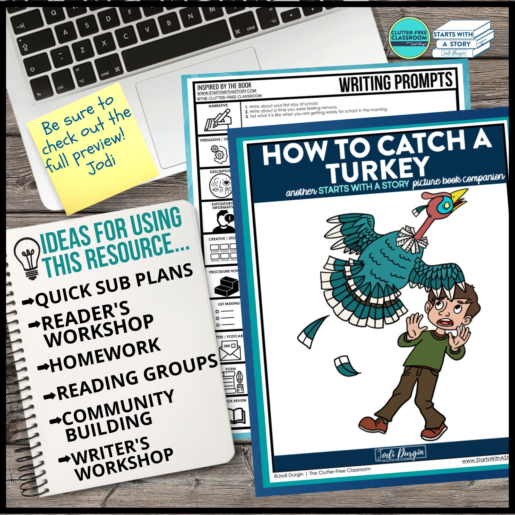 How to Catch a Turkey Activities and Lesson Plans for 2025 - Teaching ...
