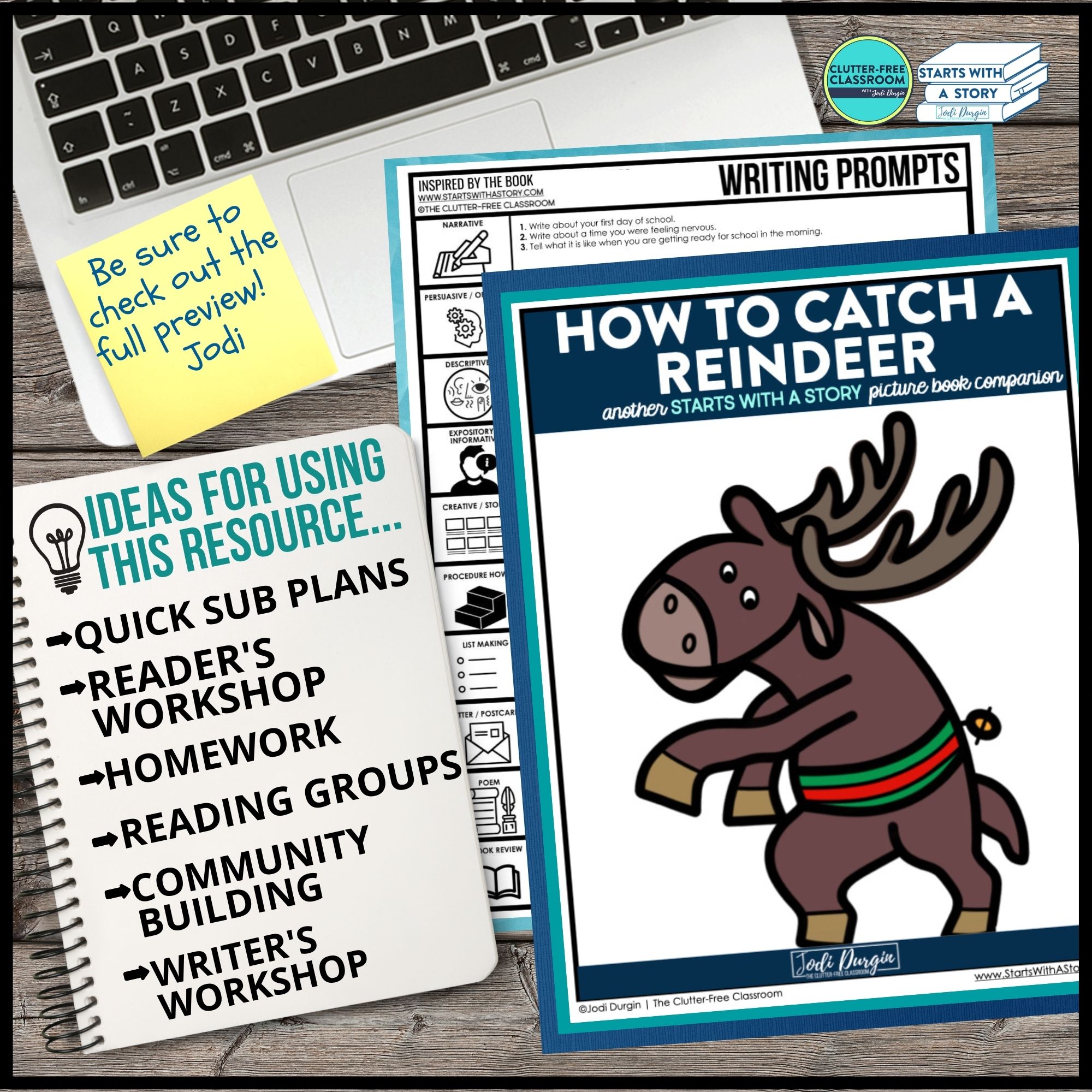 How to Catch a Reindeer Activities and Lesson Plans for 2025 - Teaching ...