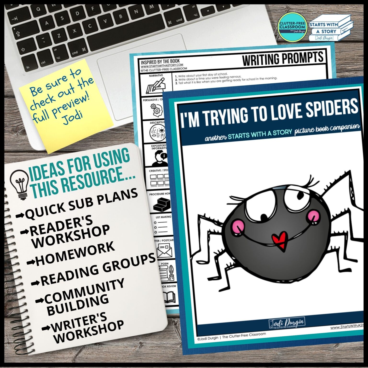 I'm Trying to Love Spiders Activities and Lesson Plans for 2025 ...