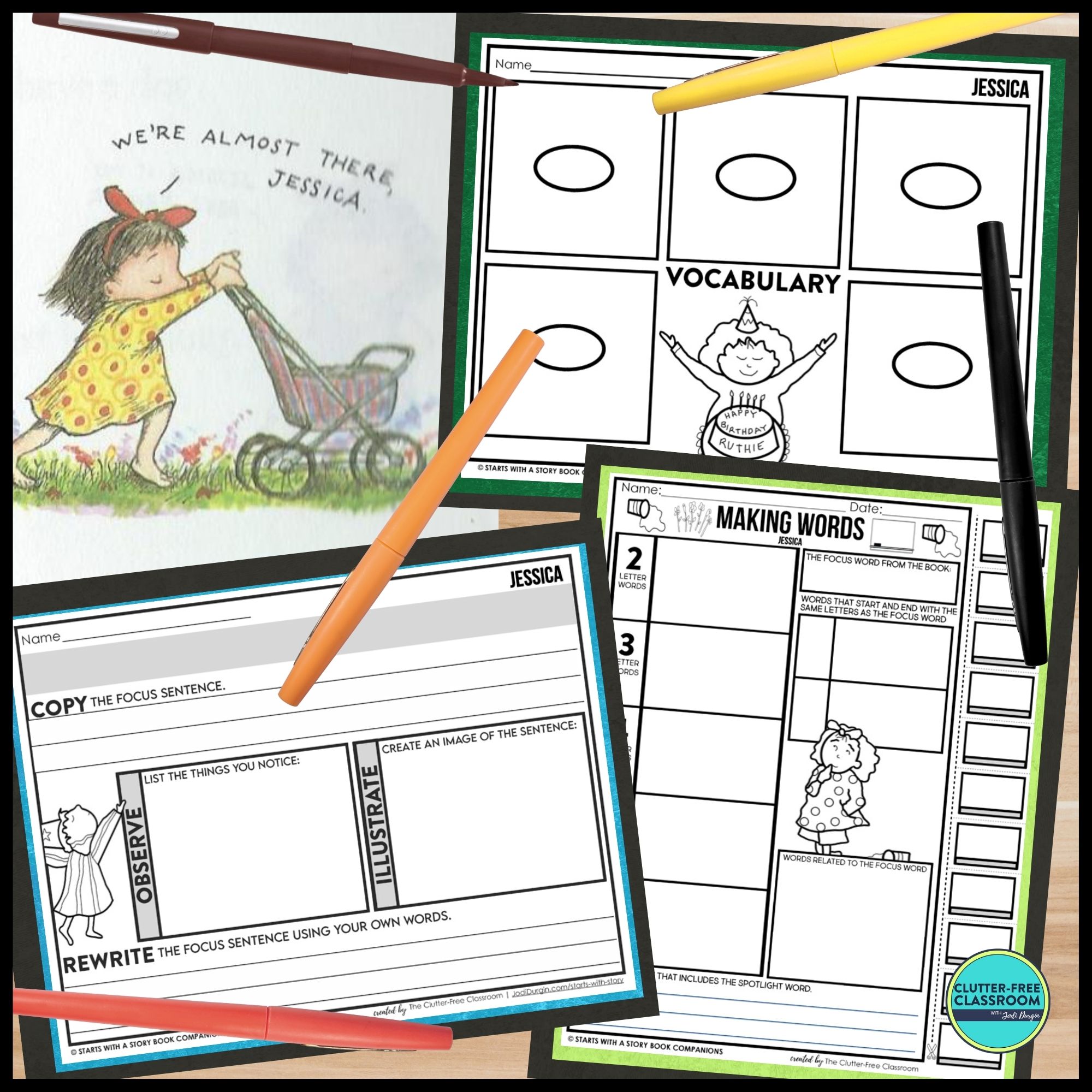 Jessica Activities and Lesson Plans for 2025 - Teaching with Jodi ...