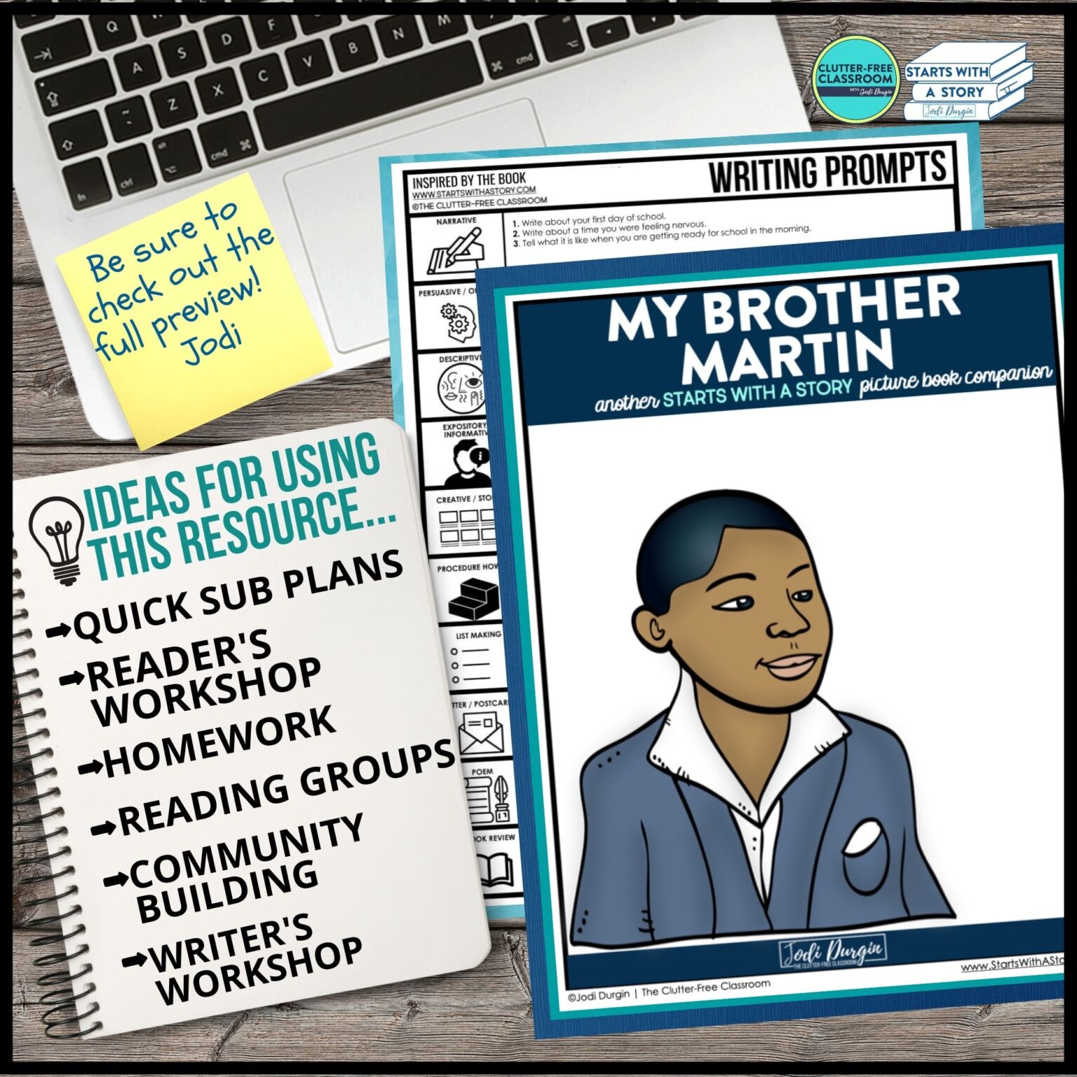 My Brother Martin Activities and Lesson Plans for 2025 - Teaching with ...