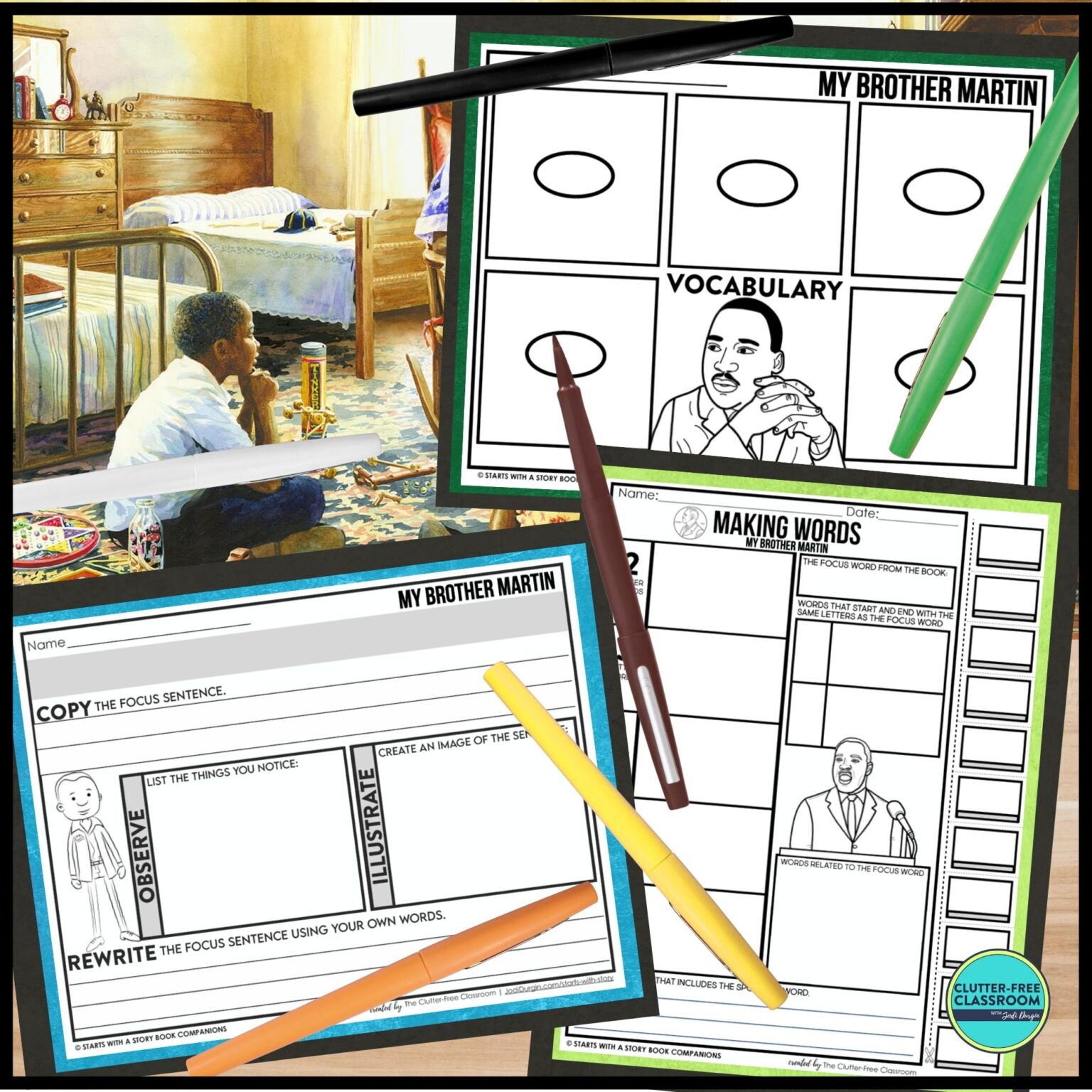 My Brother Martin Activities and Lesson Plans for 2025 - Teaching with ...