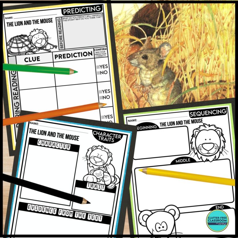 The Lion and the Mouse Activities and Lesson Plans for 2025 - Teaching ...