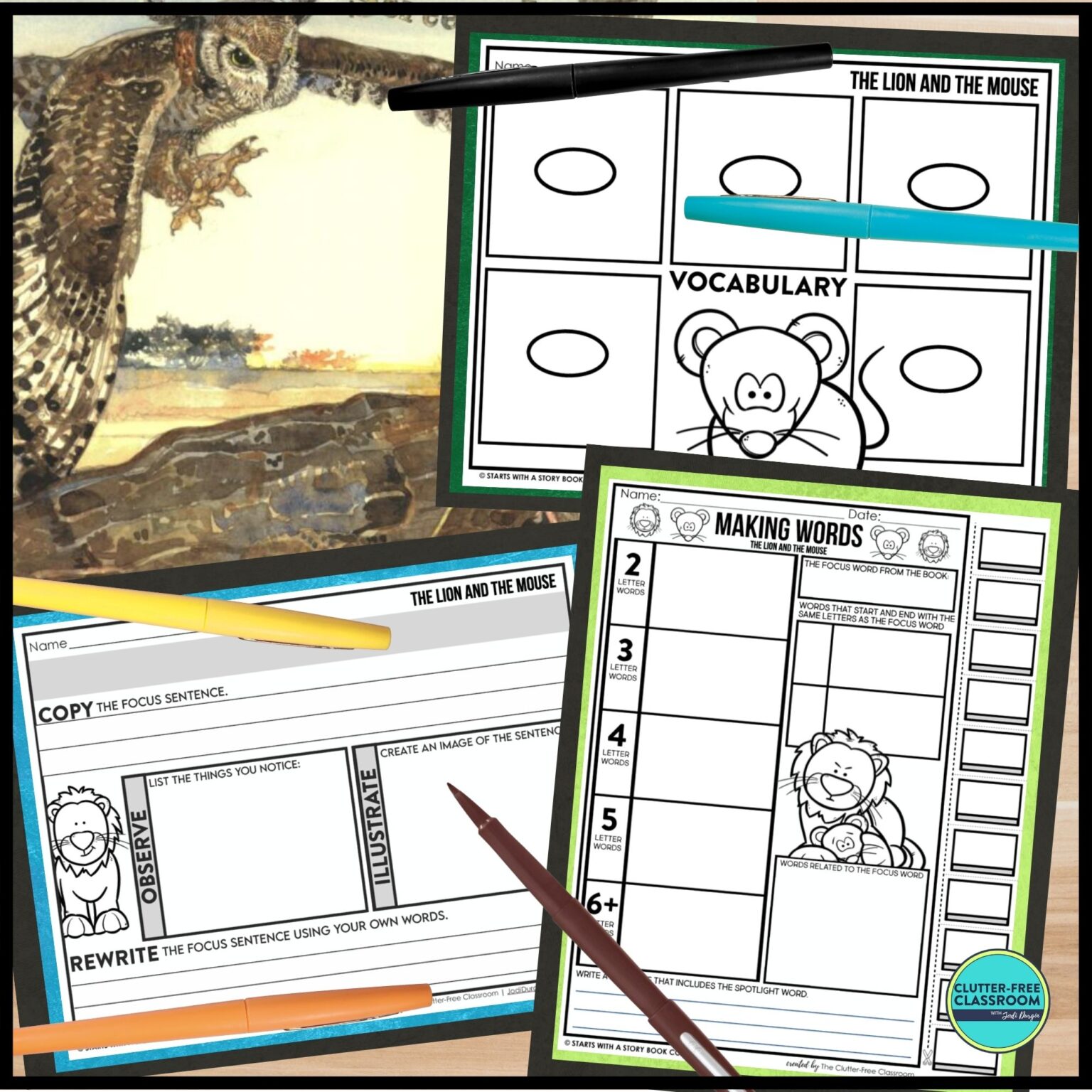 The Lion and the Mouse Activities and Lesson Plans for 2025 - Teaching ...