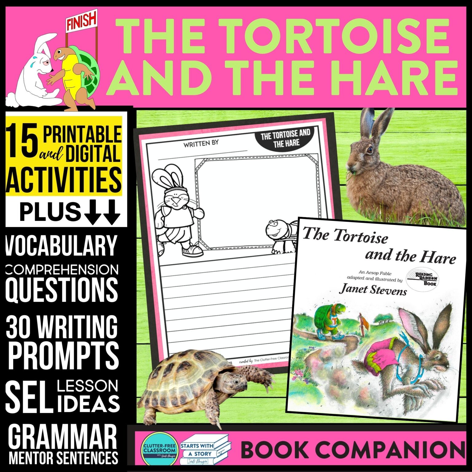 The Tortoise and the Hare Activities and Lesson Plans for 2025 ...