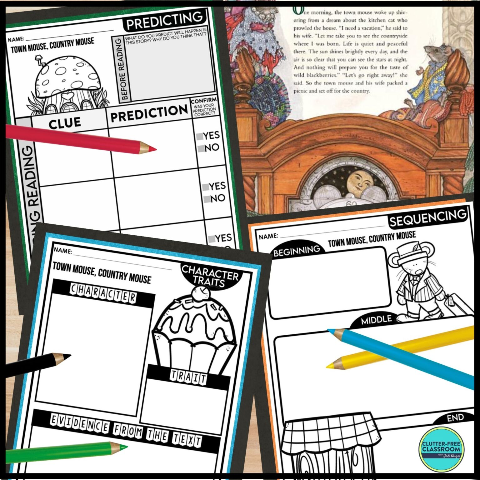 Town Mouse, Country Mouse Activities and Lesson Plans for 2025 ...