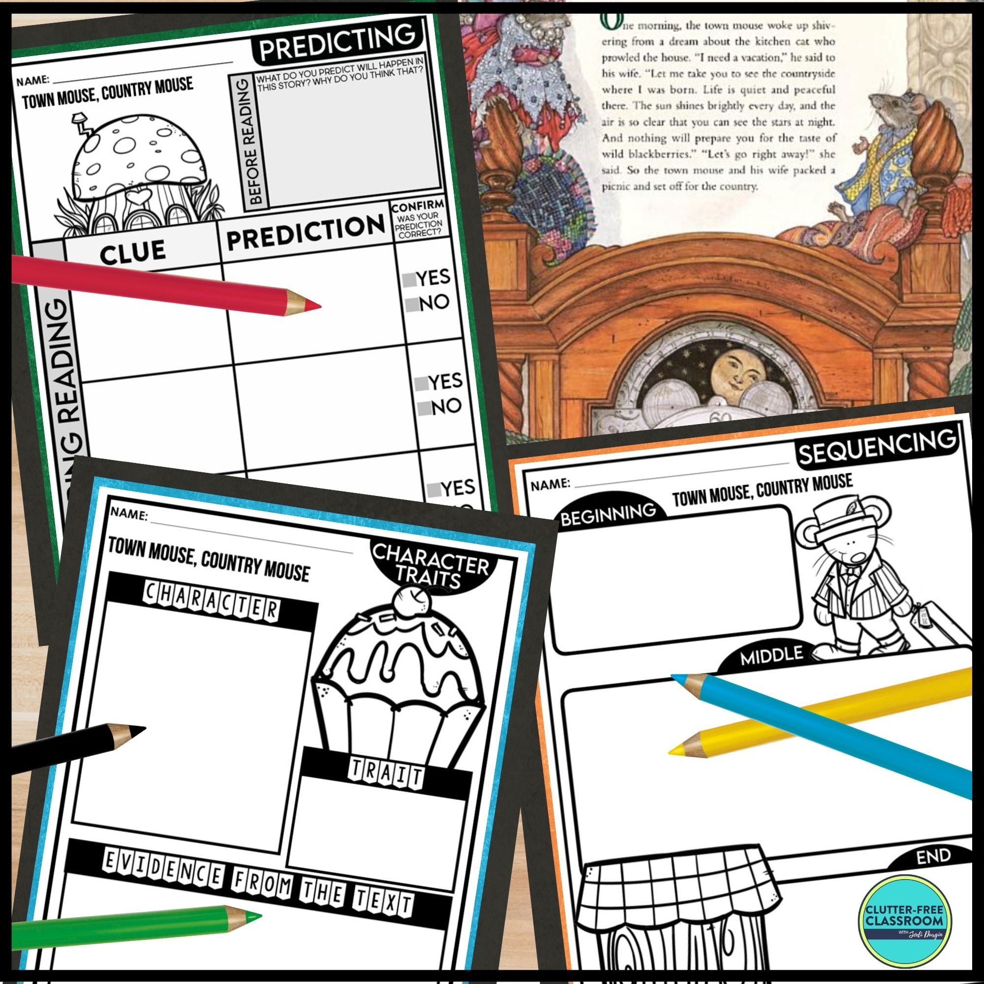 Town Mouse, Country Mouse Activities and Lesson Plans for 2025 ...