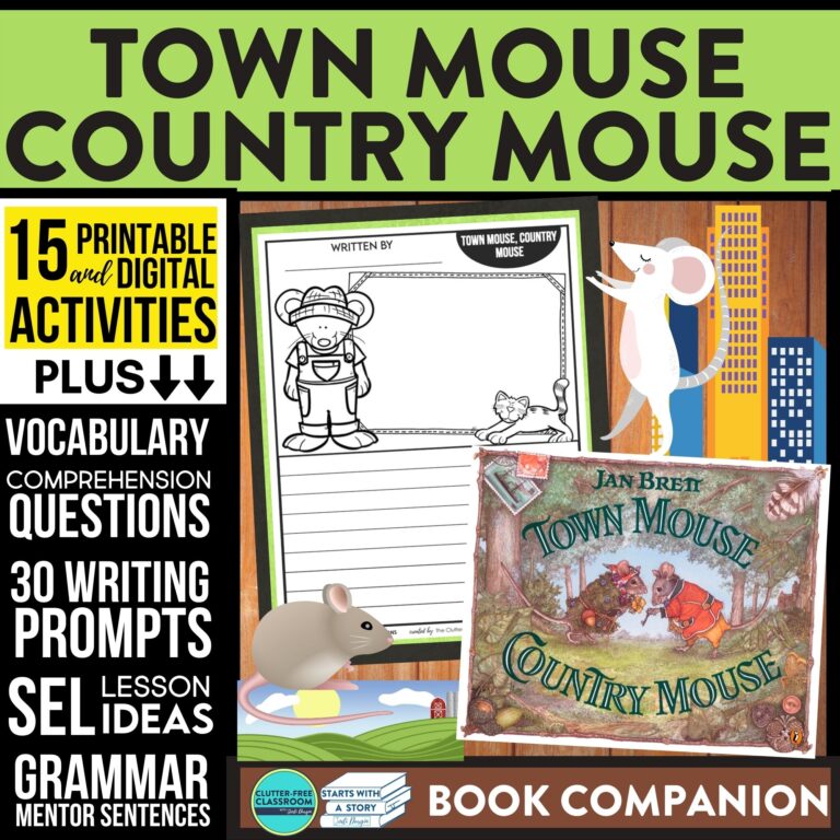 Town Mouse, Country Mouse Activities and Lesson Plans for 2025 ...