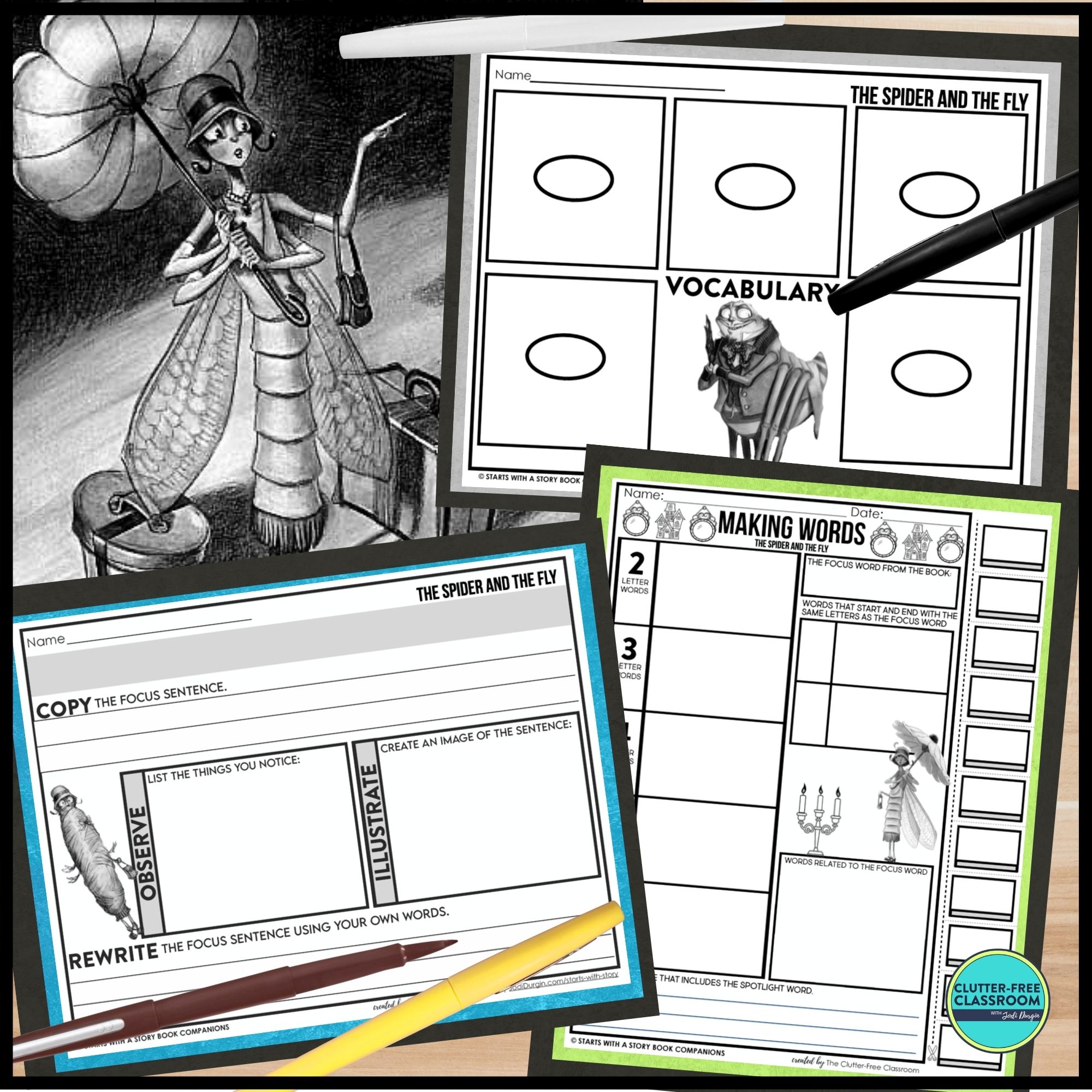 The Spider and the Fly Activities and Lesson Plans for 2025 - Teaching ...