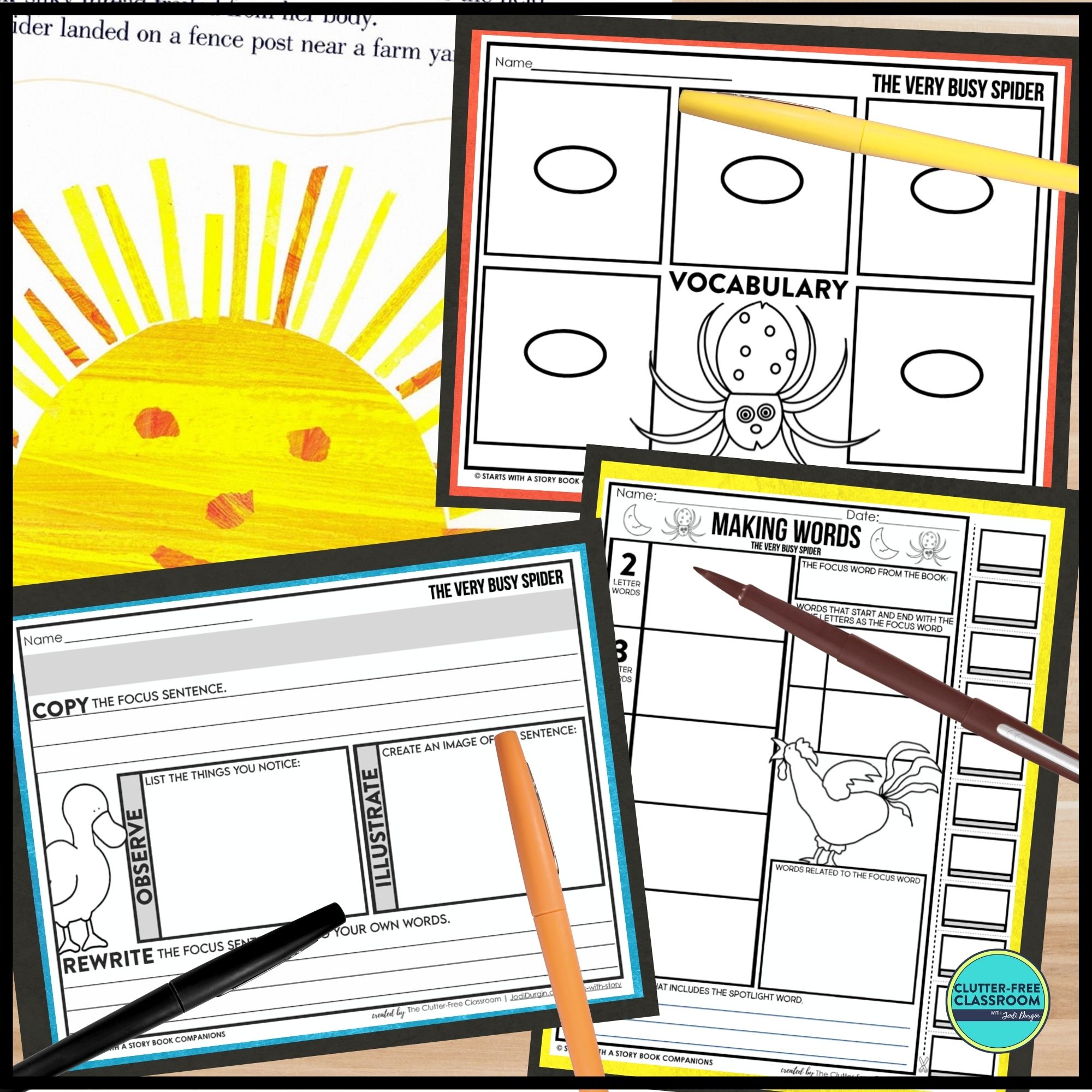 The Very Busy Spider Activities and Lesson Plans for 2024 - Teaching ...