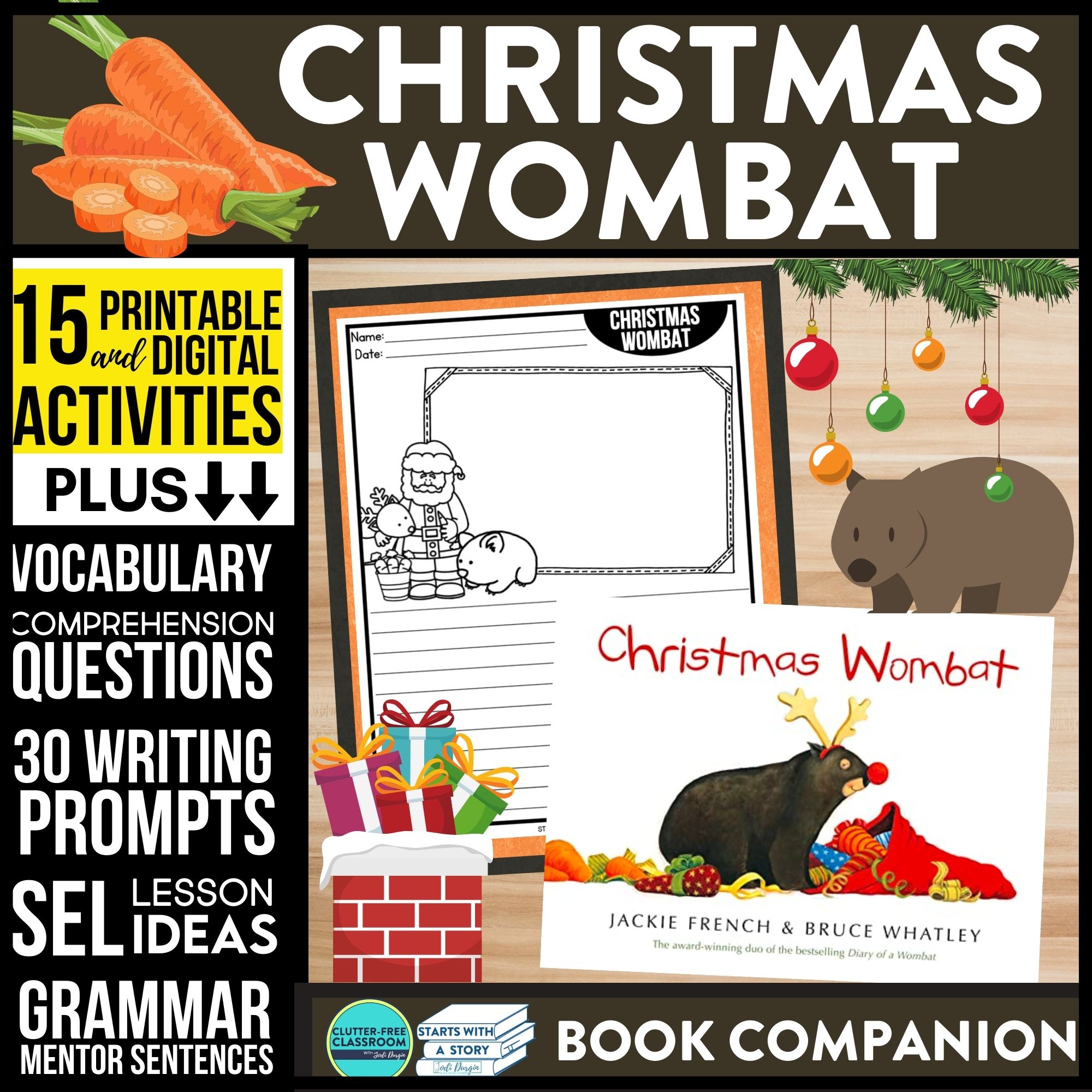 Christmas Wombat Activities and Lesson Plans for 2025 - Teaching with ...