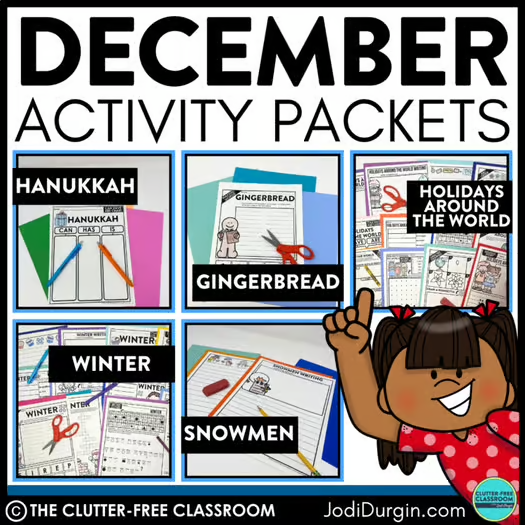 December Activities for Elementary Students (Grades 1-5) in 2025 ...