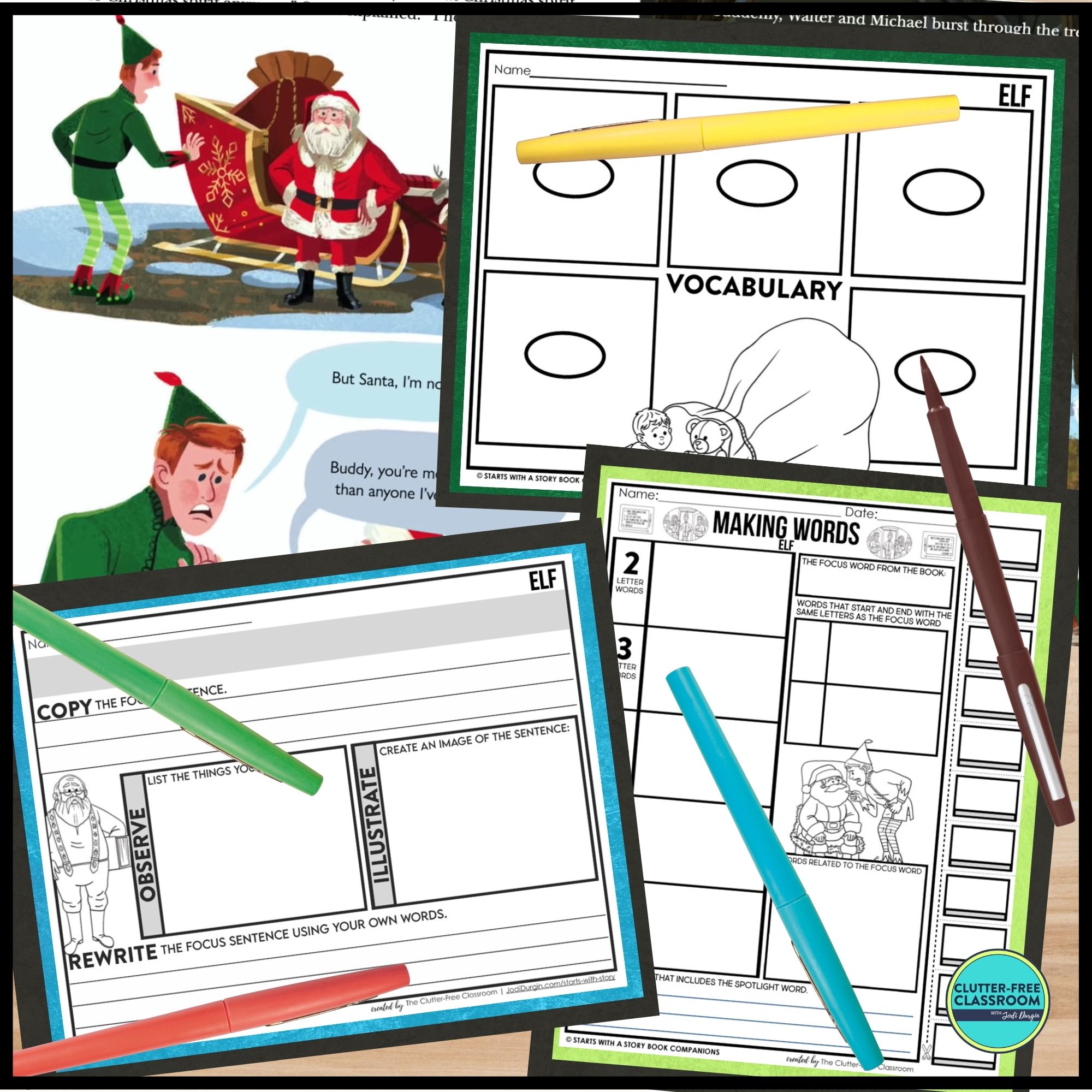 Elf Activities and Lesson Plans for 2024 - Teaching with Jodi Durgin ...
