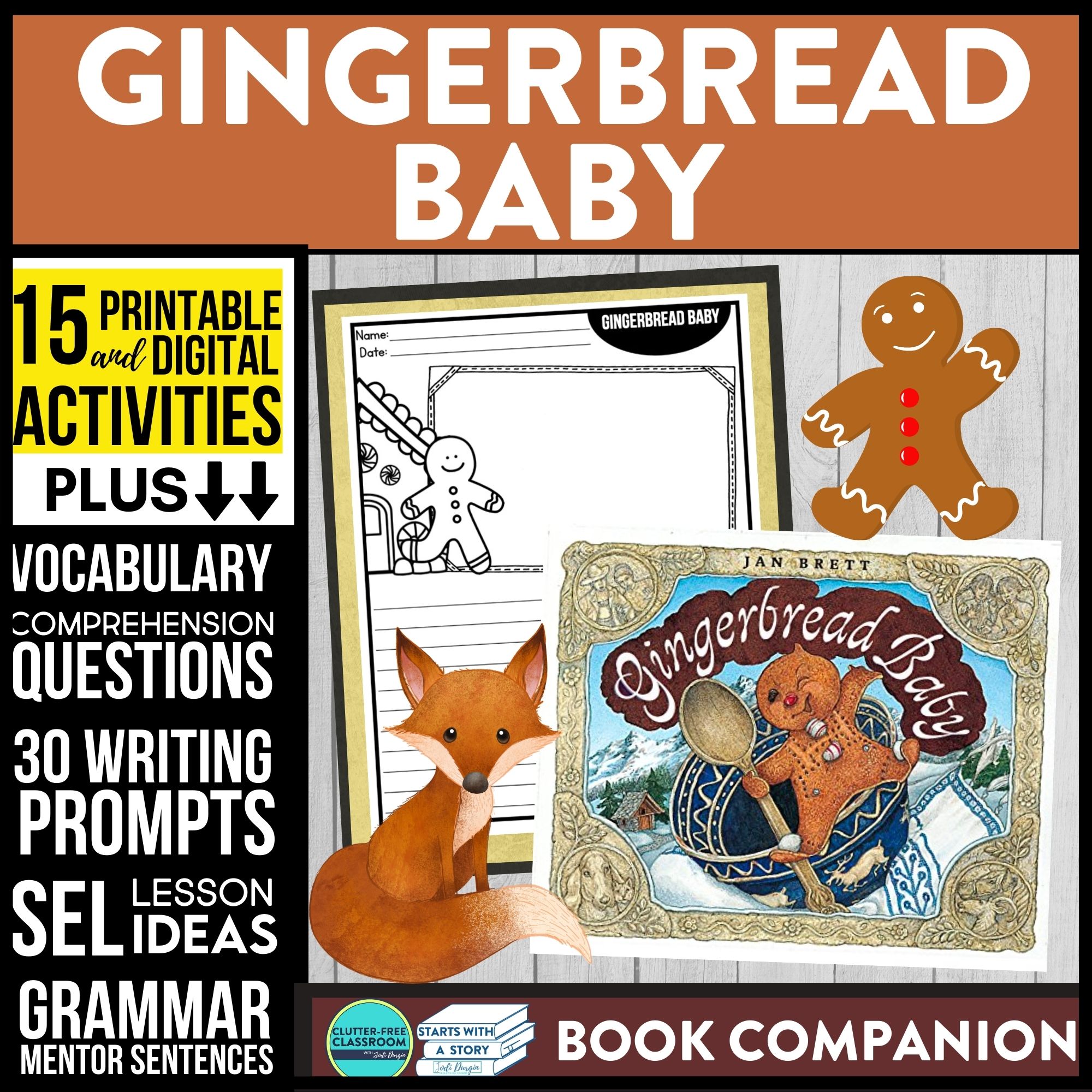 Gingerbread Baby Activities and Lesson Plans for 2025 - Teaching with ...