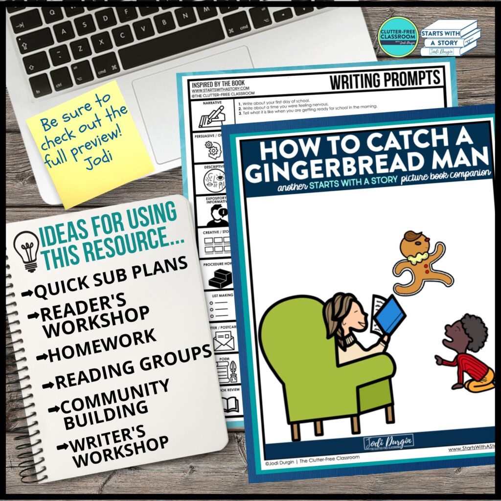 How to Catch a Gingerbread Man Activities and Lesson Plans for 2025 ...