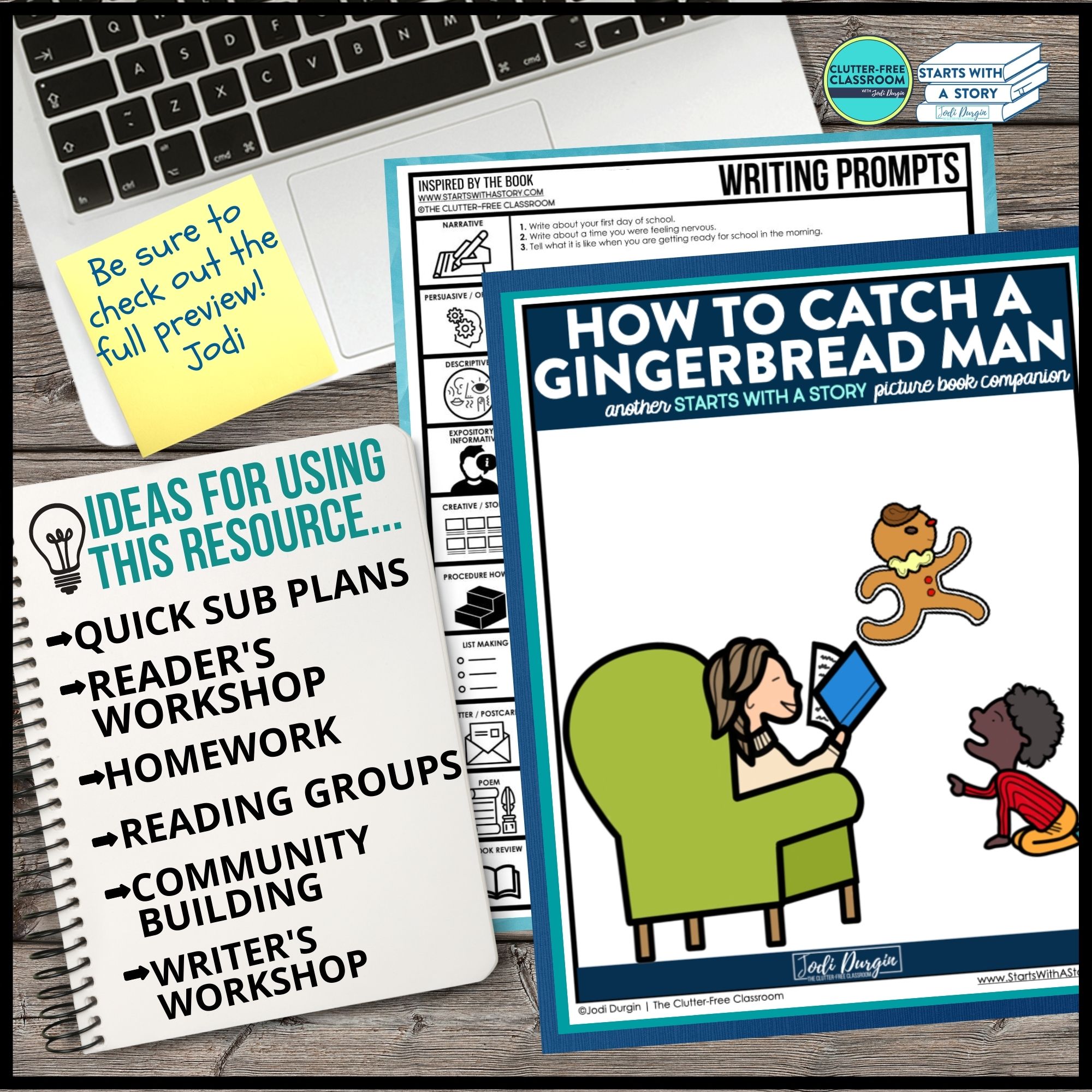How to Catch a Gingerbread Man Activities and Lesson Plans for 2024 ...