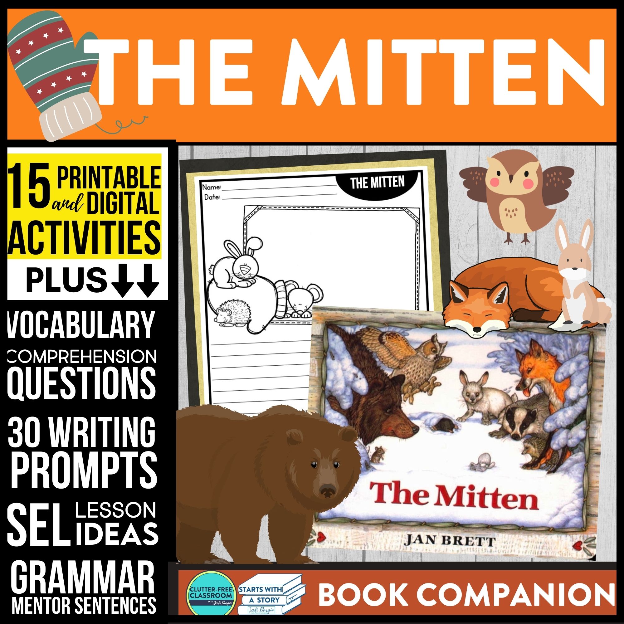 The Mitten Activities and Lesson Plans for 2025 - Teaching with Jodi ...