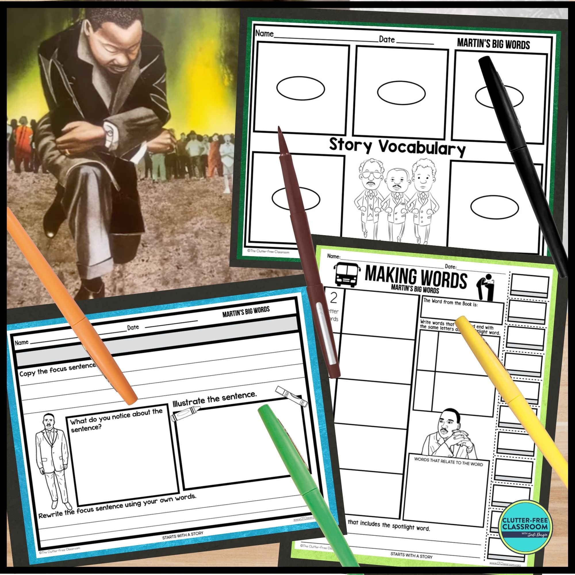 Martin's Big Words Activities and Lesson Plans for 2025 - Teaching with ...