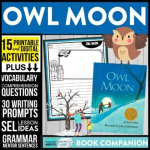 Owl Moon Activities and Lesson Plans for 2026 - Teaching with Jodi ...