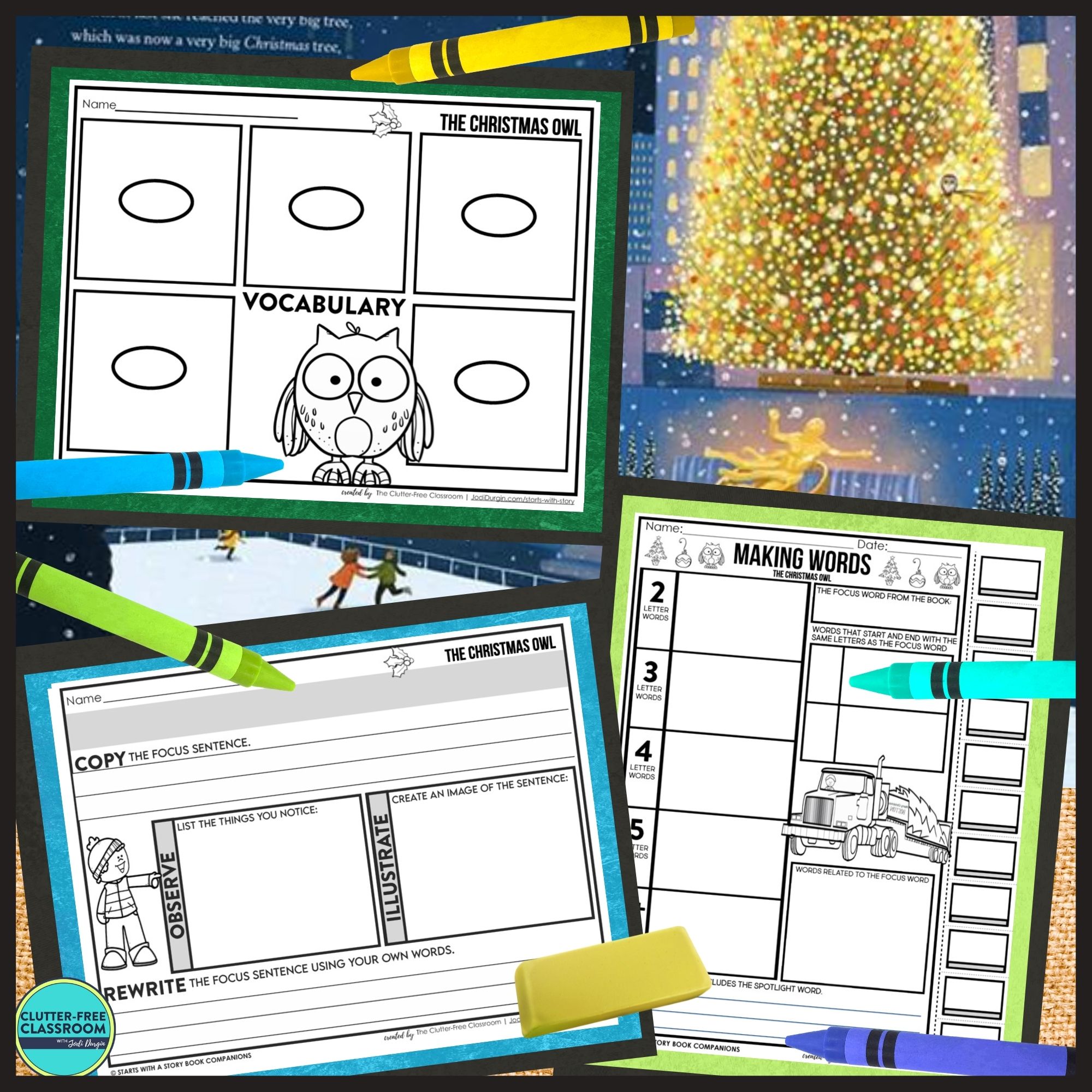 The Christmas Owl Activities and Lesson Plans for 2024 - Teaching with ...