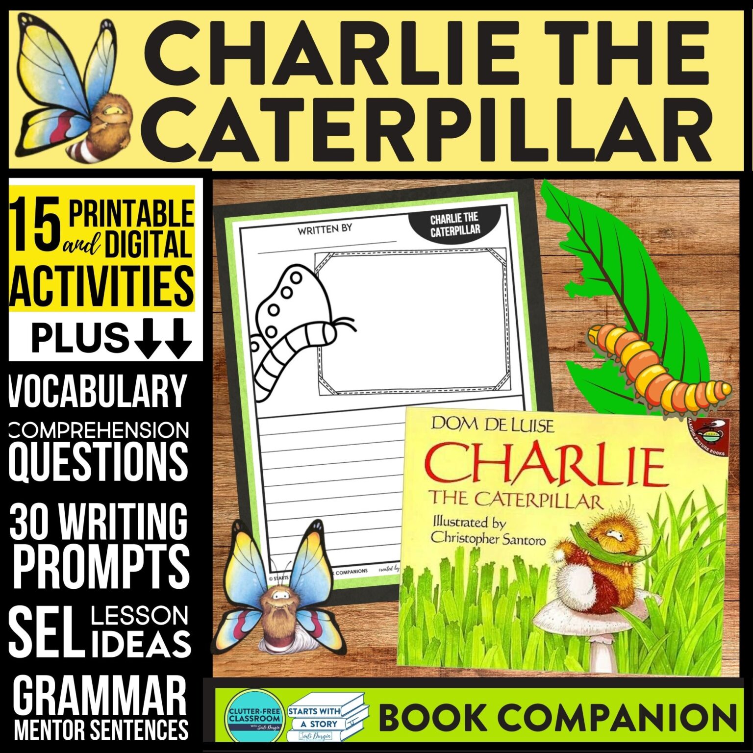 Charlie the Caterpillar Activities and Lesson Plans for 2025 - Teaching ...