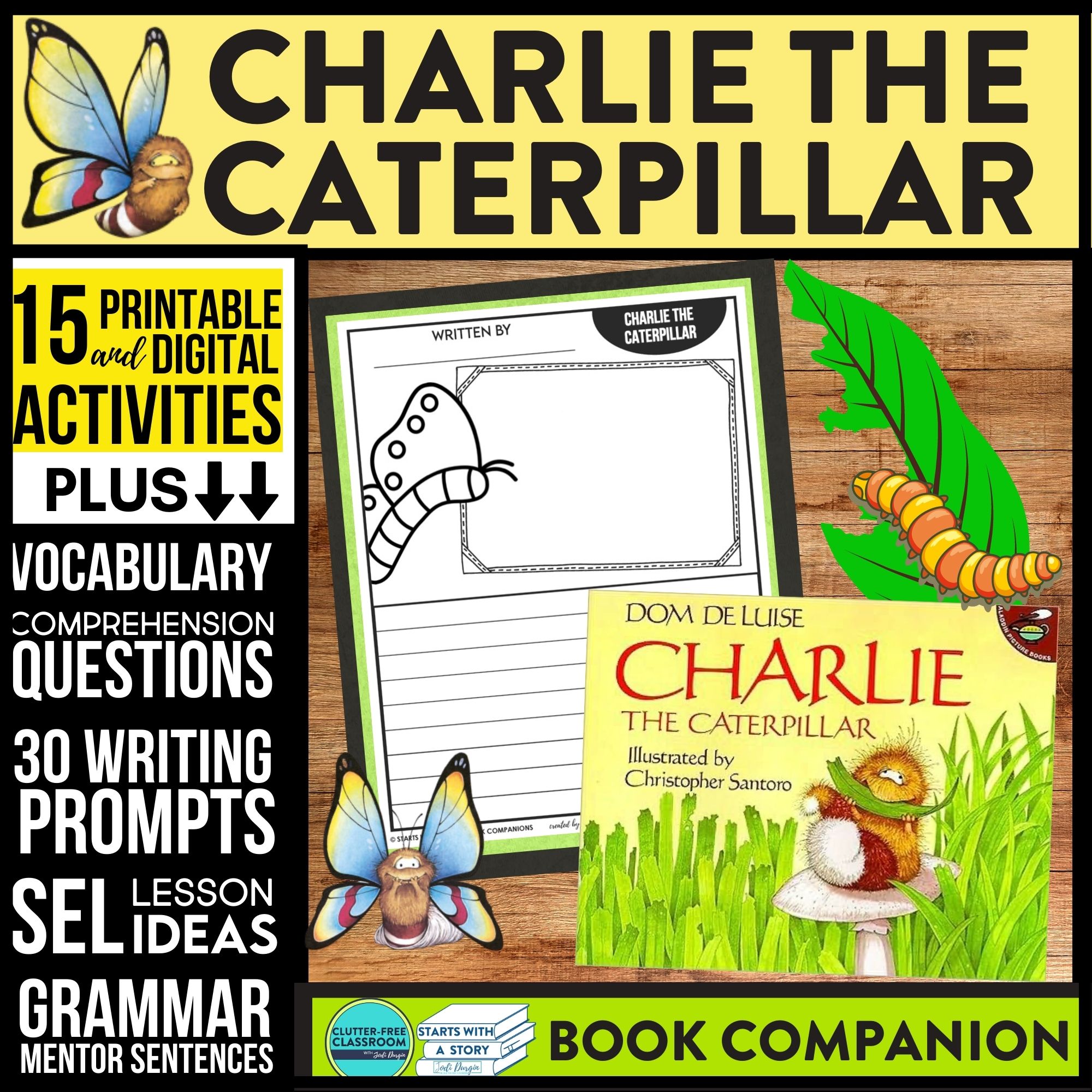 Charlie the Caterpillar Activities and Lesson Plans for 2025 - Teaching ...
