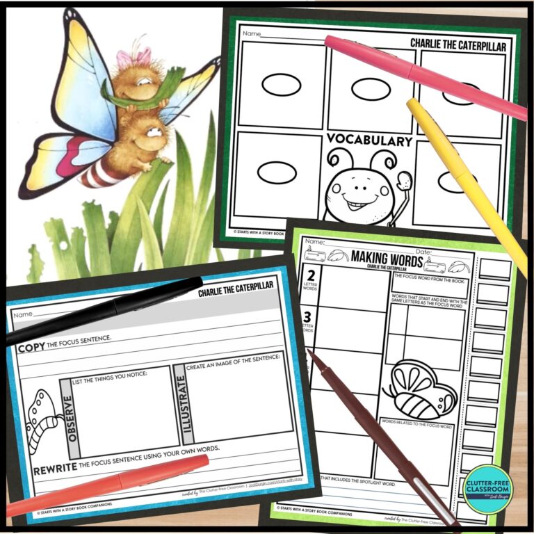 Charlie the Caterpillar Activities and Lesson Plans for 2025 - Teaching ...
