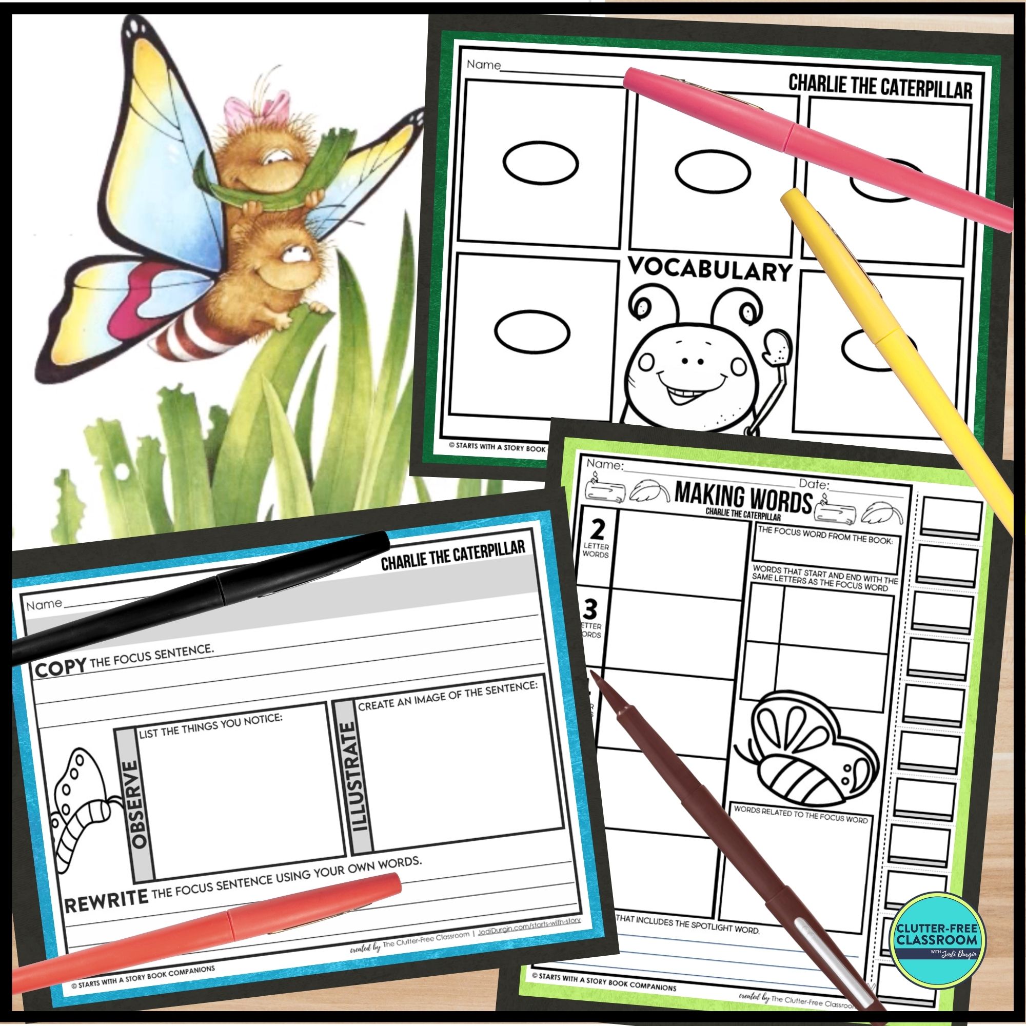 Charlie the Caterpillar Activities and Lesson Plans for 2025 - Teaching ...