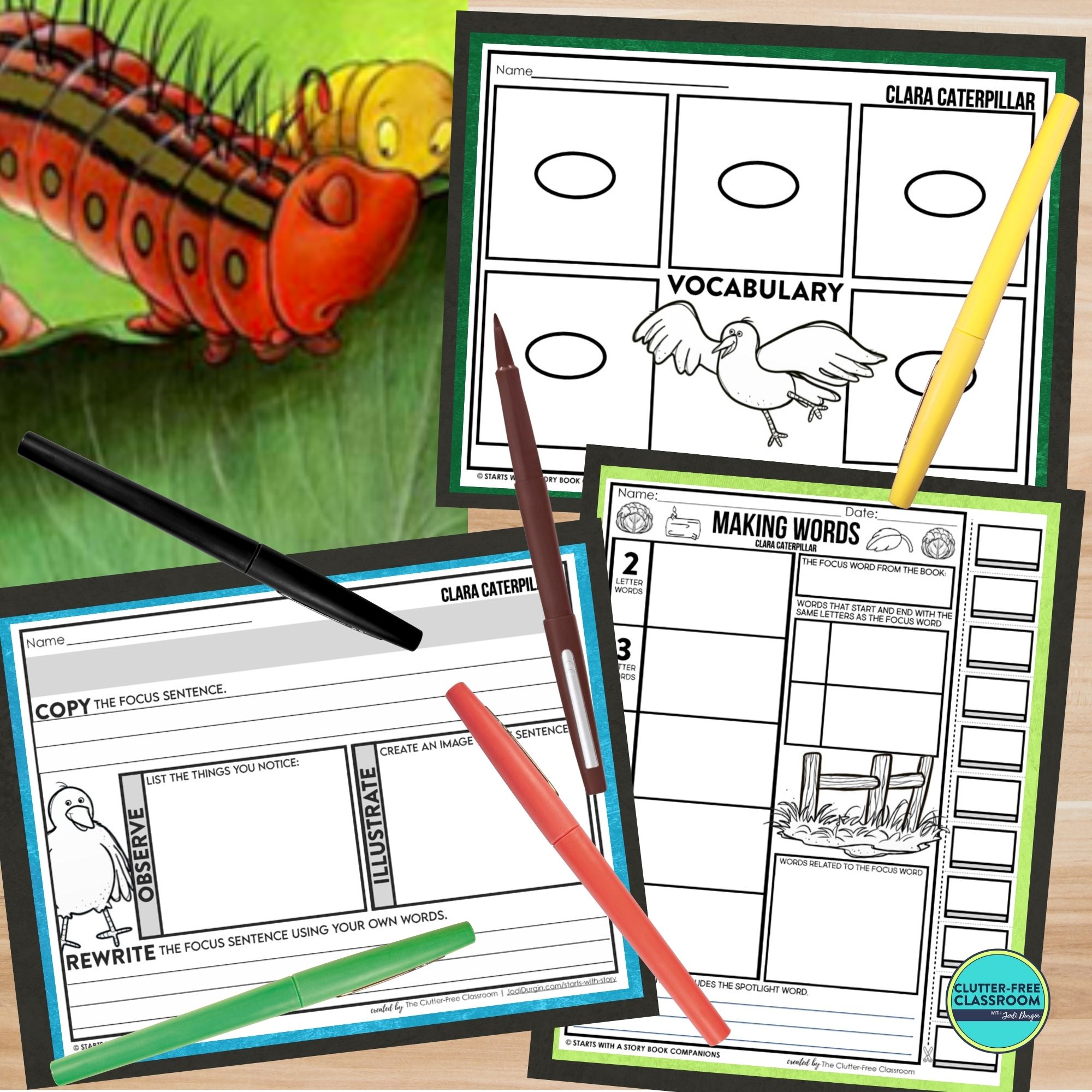Clara Caterpillar Activities and Lesson Plans for 2025 - Teaching with ...