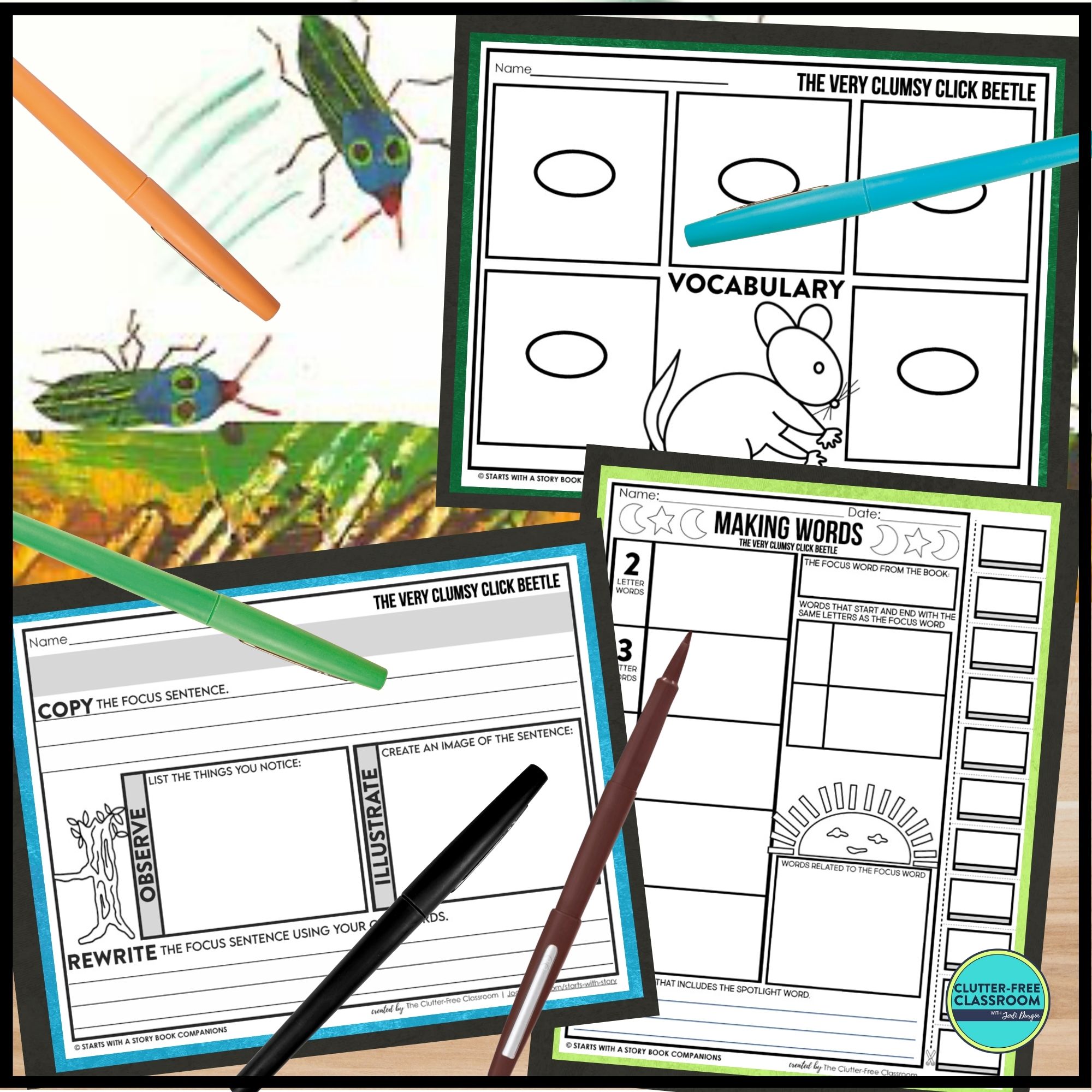 The Very Clumsy Click Beetle Activities and Lesson Plans for 2025 ...
