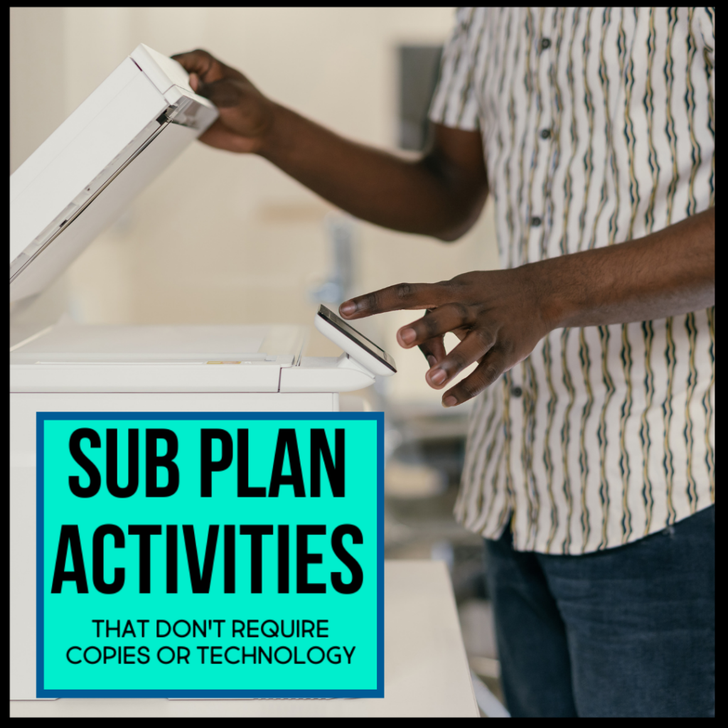 Sub Plans: What You Need when Planning for a Substitute Teacher in 2025 ...