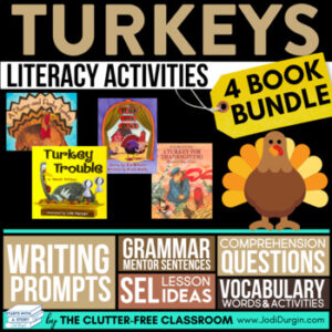 Turkey Activities for Elementary Students in 2025 - Teaching with Jodi ...