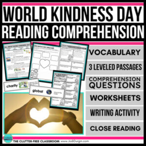 World Kindness Day Activities for Students at the Elementary Level in ...