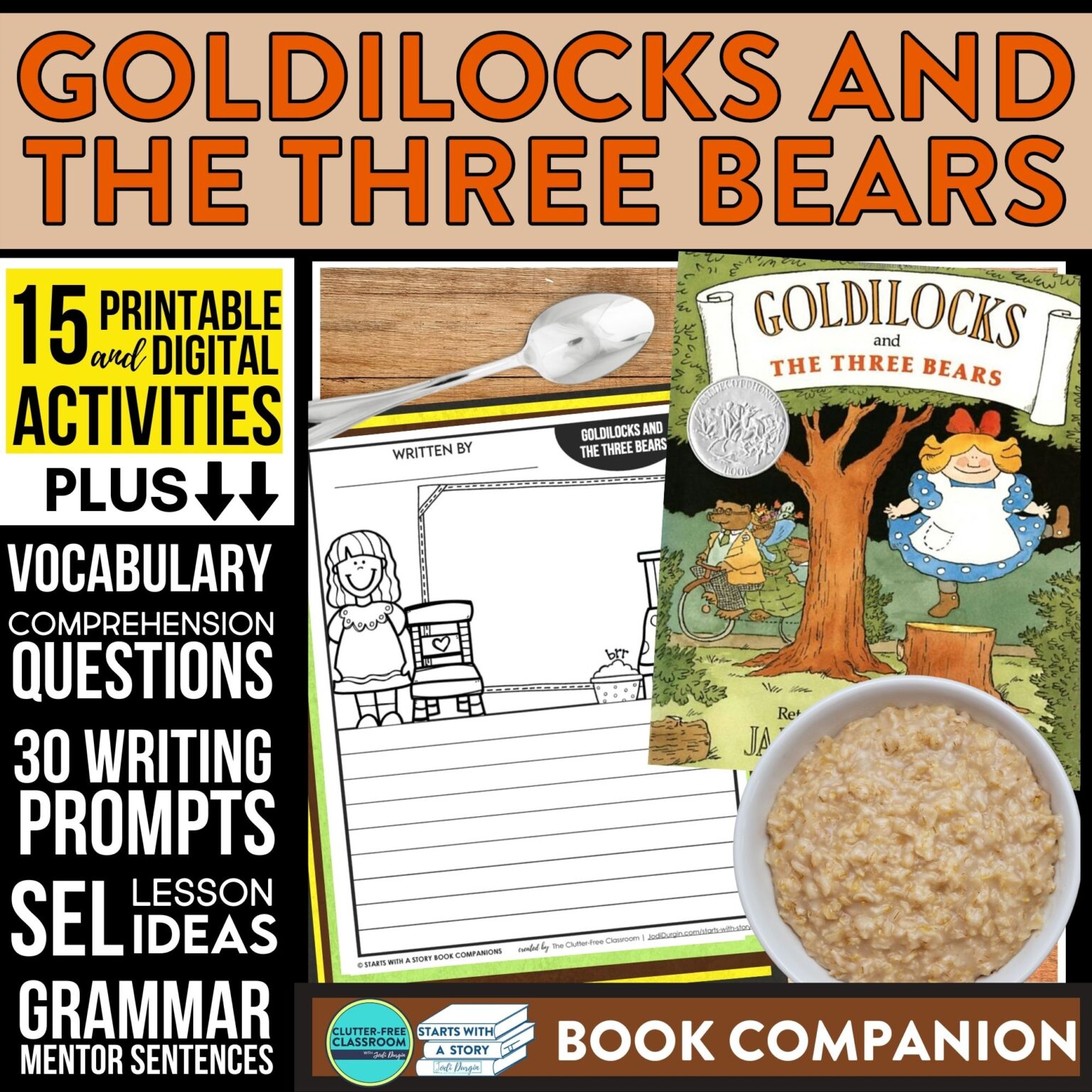 Goldilocks and The Three Bears Activities and Lesson Plans for 2023 ...