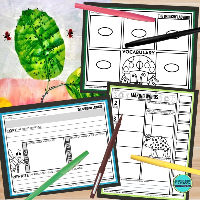 The Grouchy Ladybug Activities and Lesson Plans for 2025 - Teaching ...