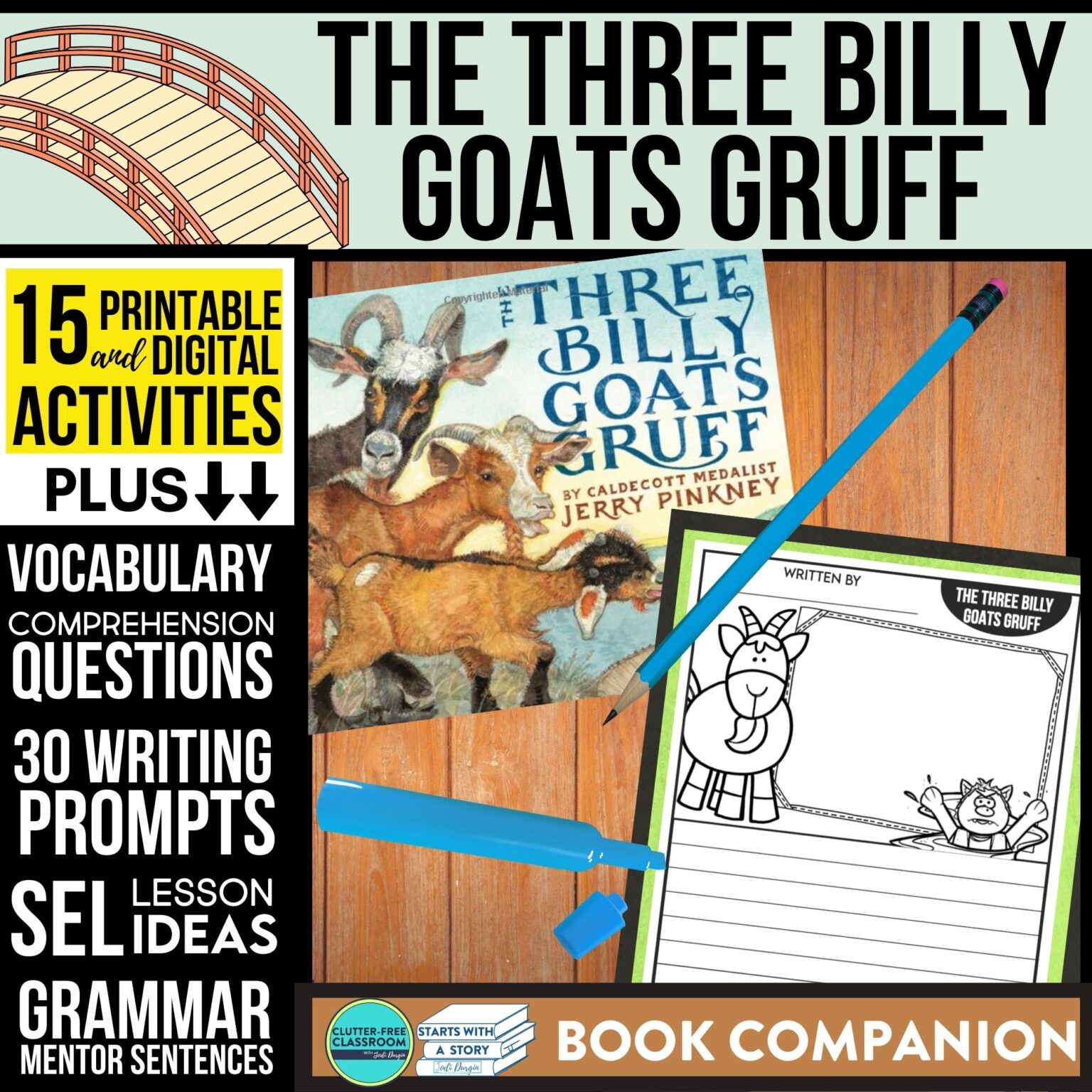 The Three Billy Goats Gruff Activities and Lesson Plans for 2025 ...